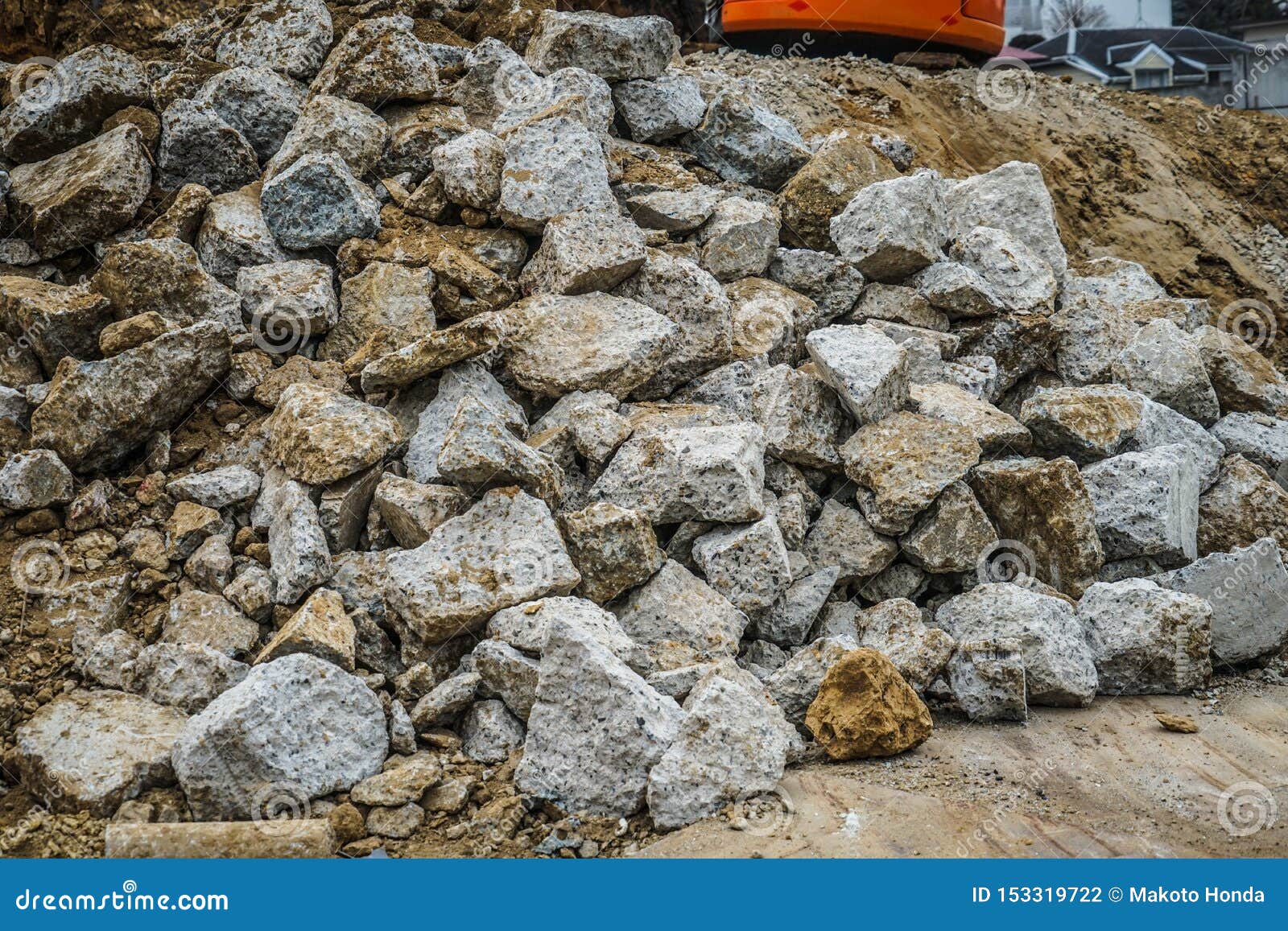 Civil Engineering Construction Site and Working Landscape Stock Photo ...