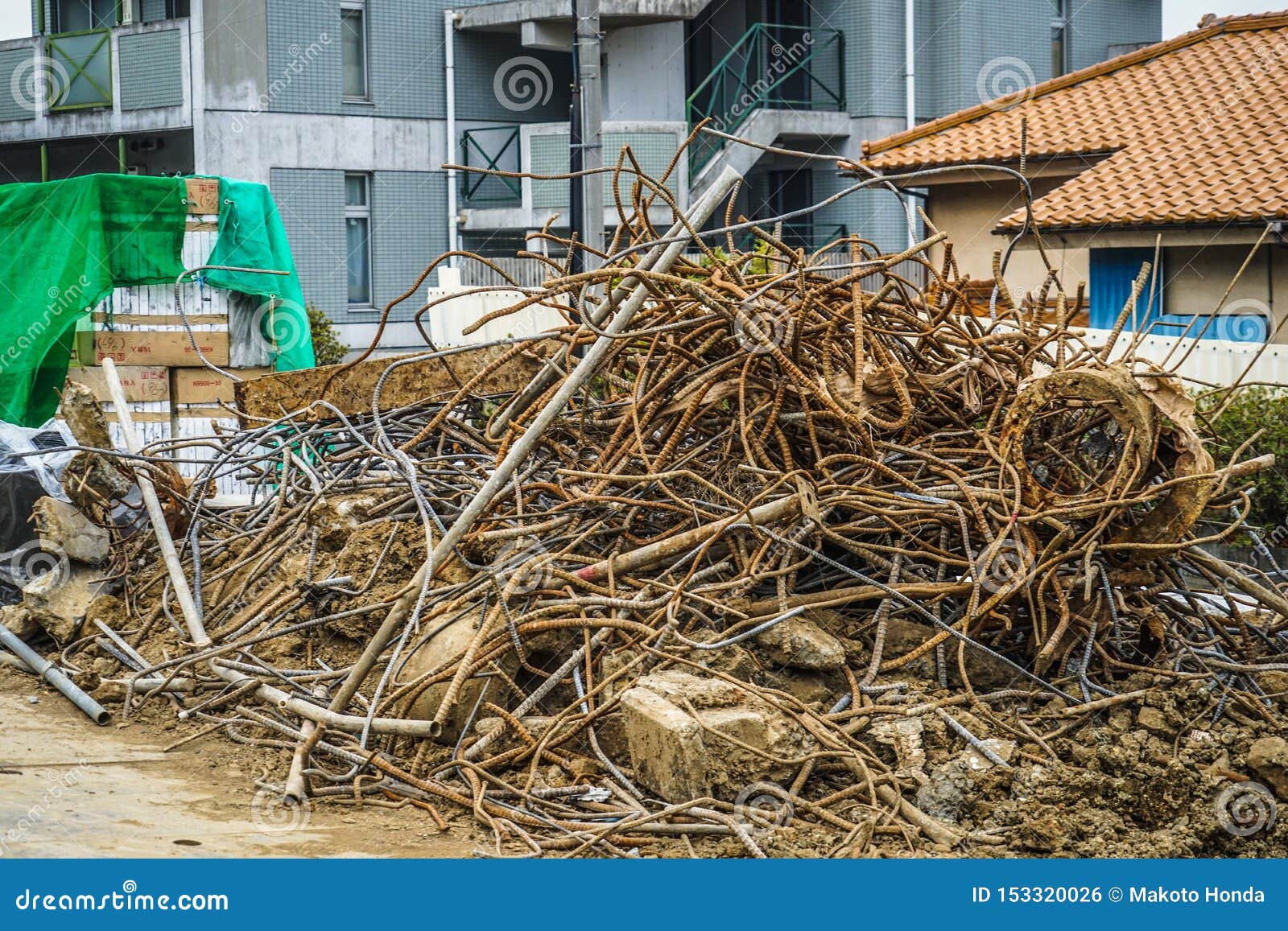 Civil Engineering Construction Site and Working Landscape Stock Photo ...