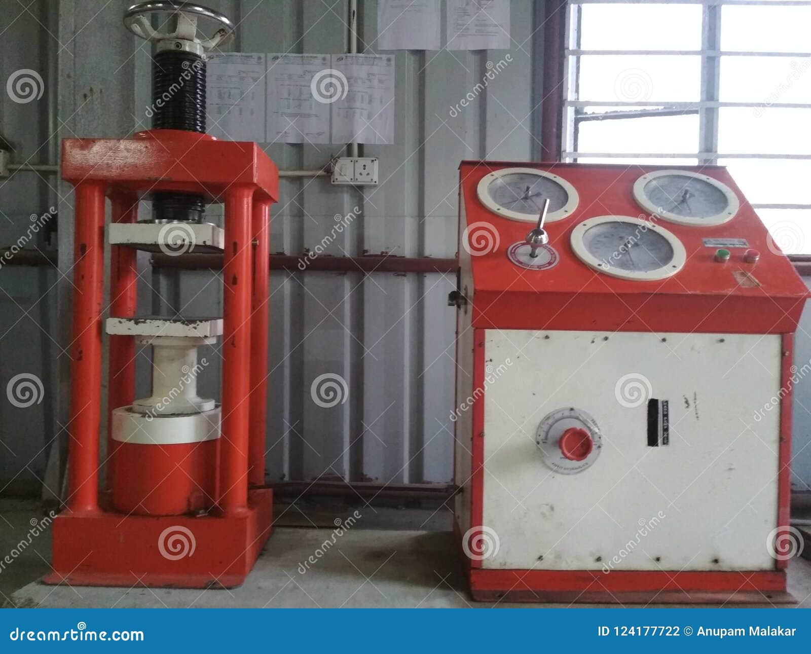 Civil Engineering Machinery and Instrument Stock Photo - Image of civil ...