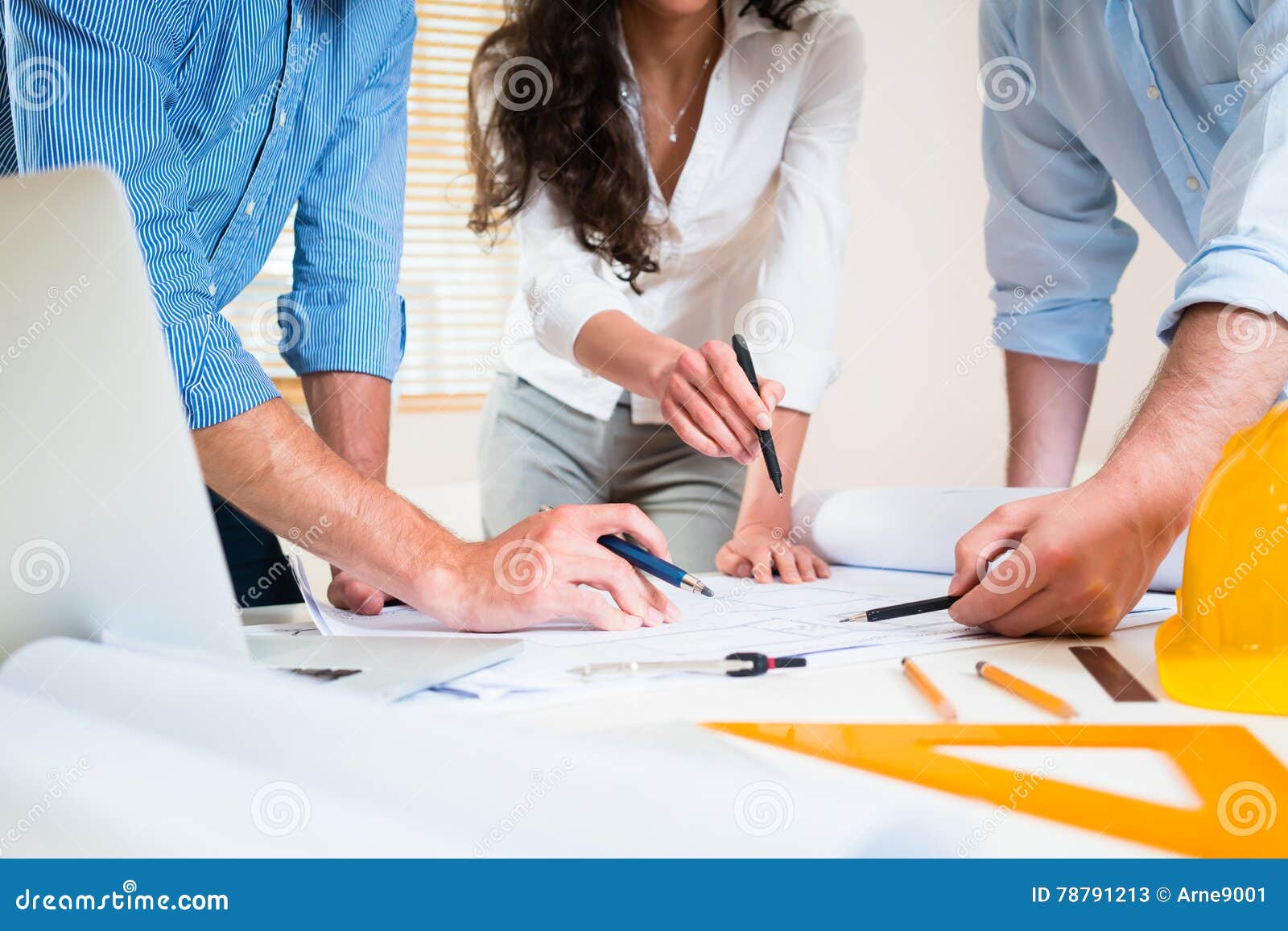 Ground Plot With Pencils And Vernier Caliper Royalty-Free Stock Image ...