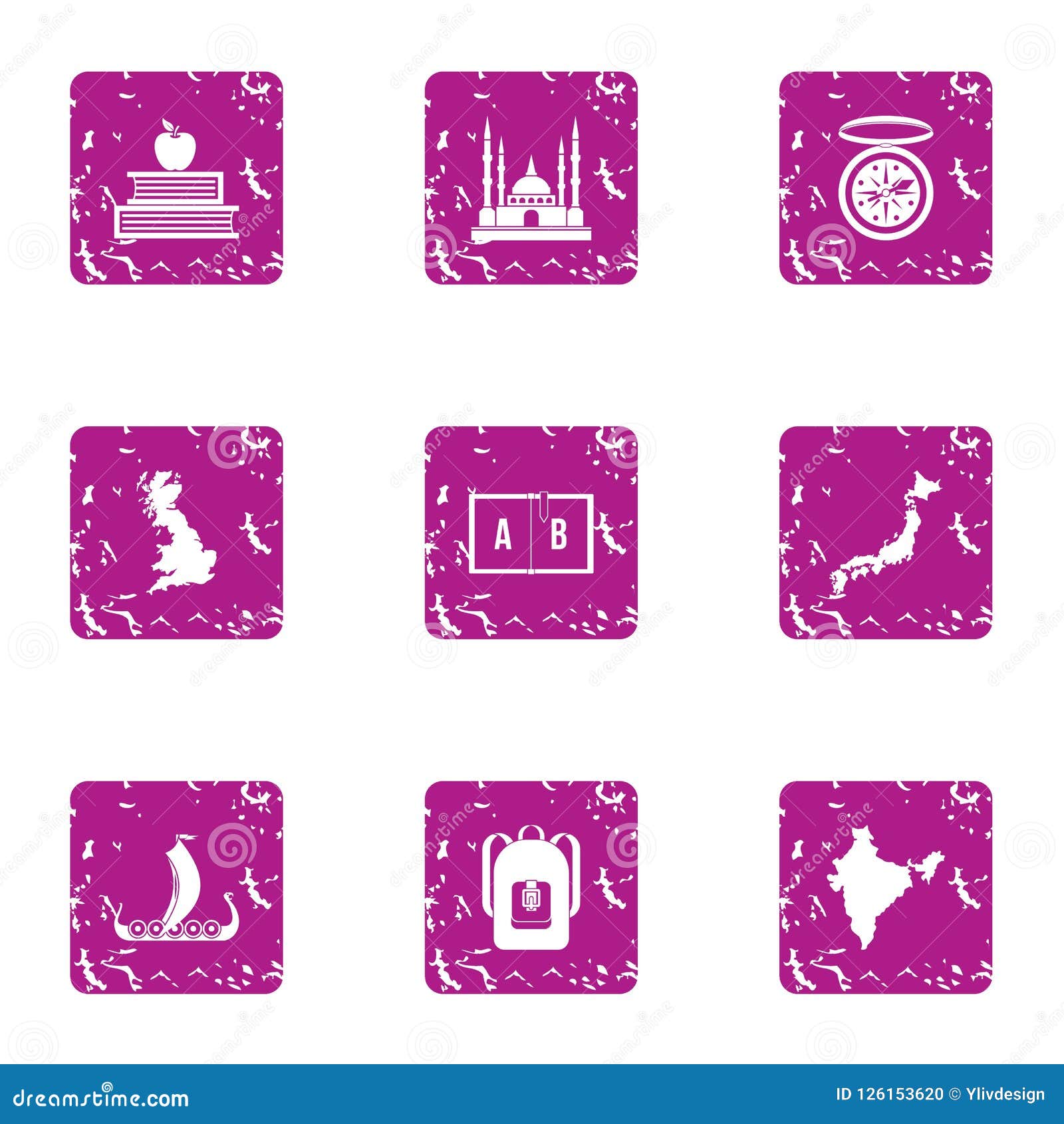 Structure Icons Line Icons Signs Set. Design Collection Of Icons ...