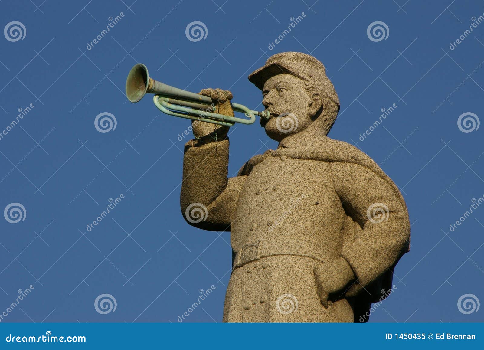 Civil War Bugler stock image. Image of music, remember - 1450435