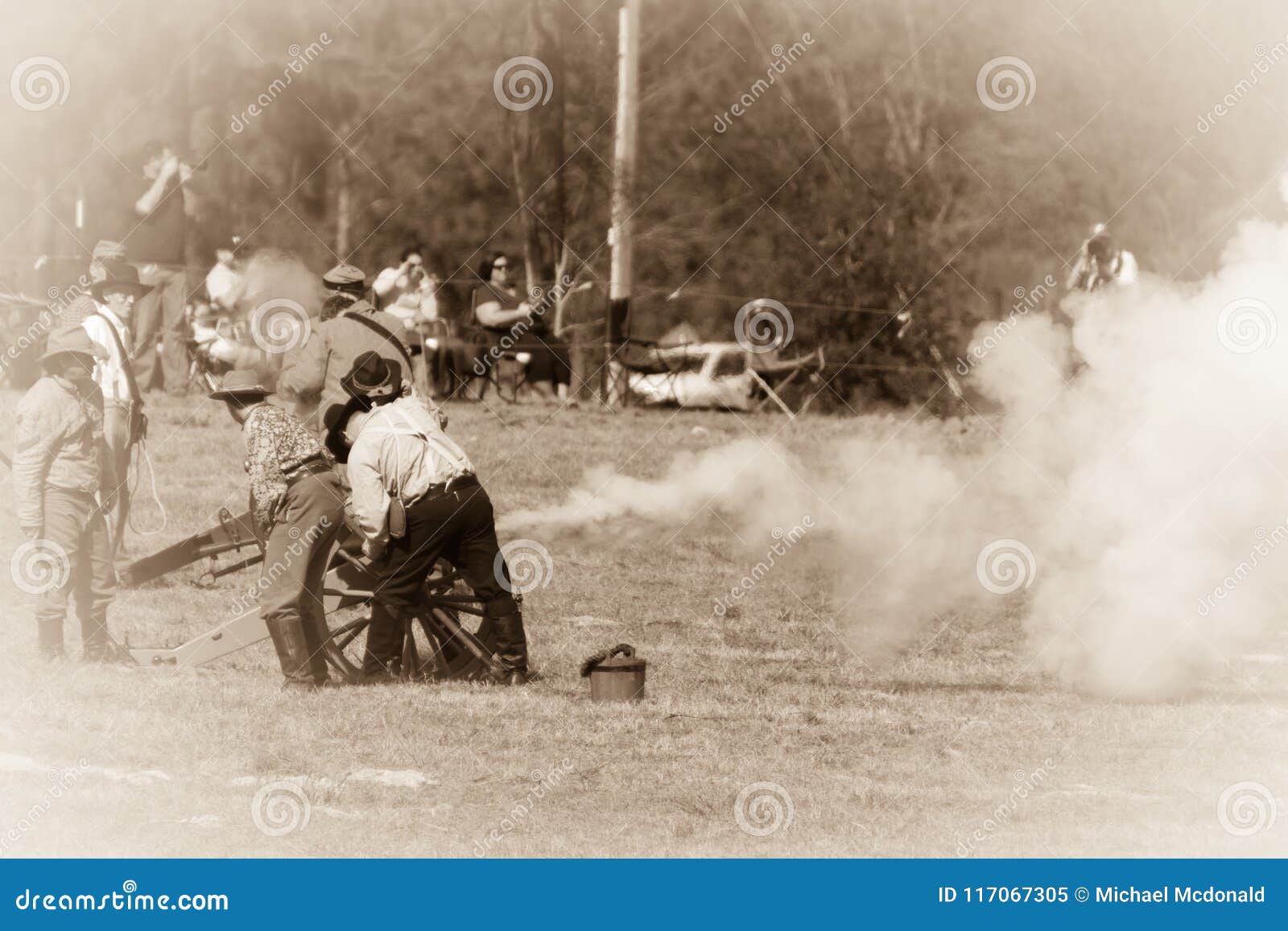 Cannon Being Fired Stock Image | CartoonDealer.com #212083