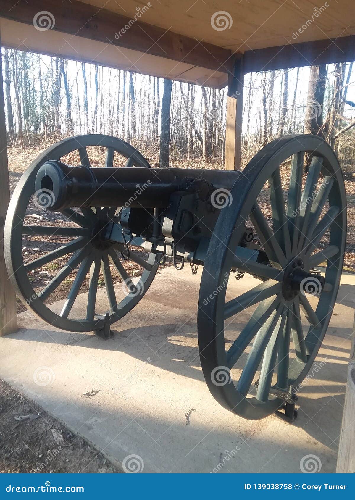Civil war cannon stock photo. Image of relic, animal - 139038758