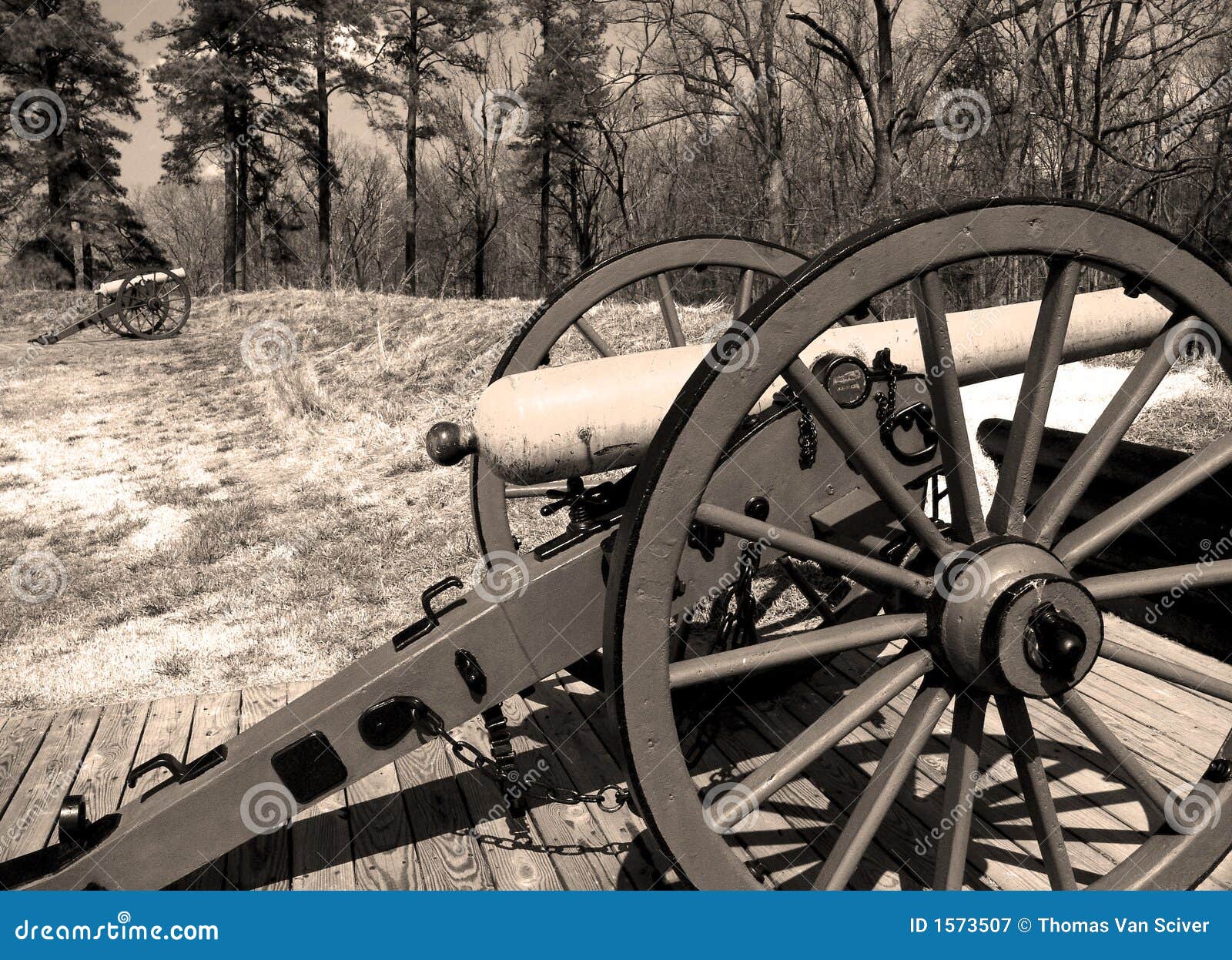 Civil War Canon stock image. Image of military, virginia - 1573507