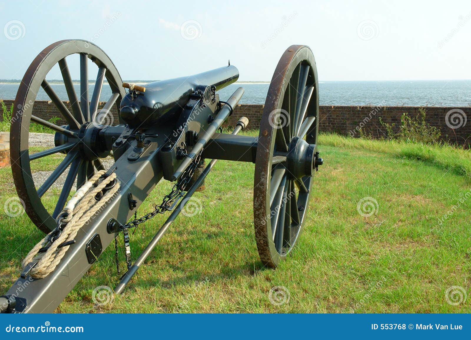 Civil War Canon stock photo. Image of atlantic, cannonball - 553768