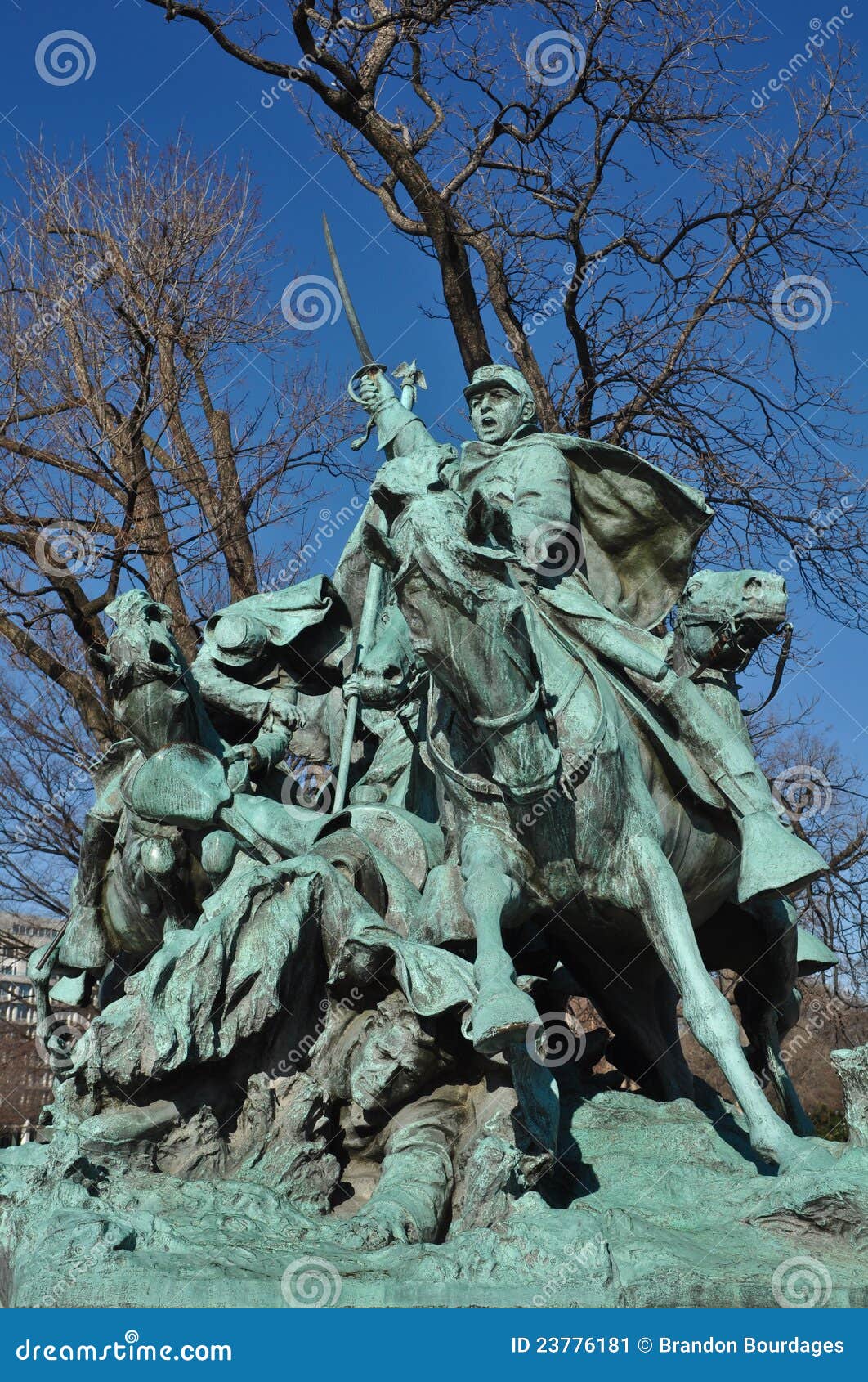 Civil War Statue. Artillery, Navy, Infantry, And Cavalry - 3 Of 4 ...