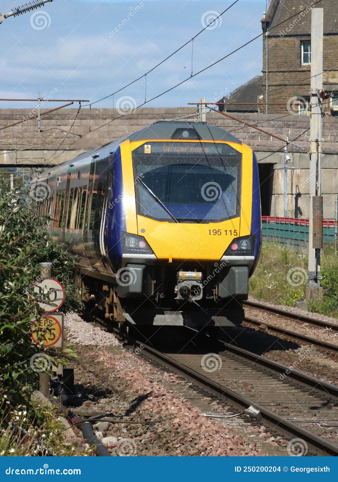 Civity Dmu Train, West Coast Main Line, Carnforth Editorial Stock Image ...