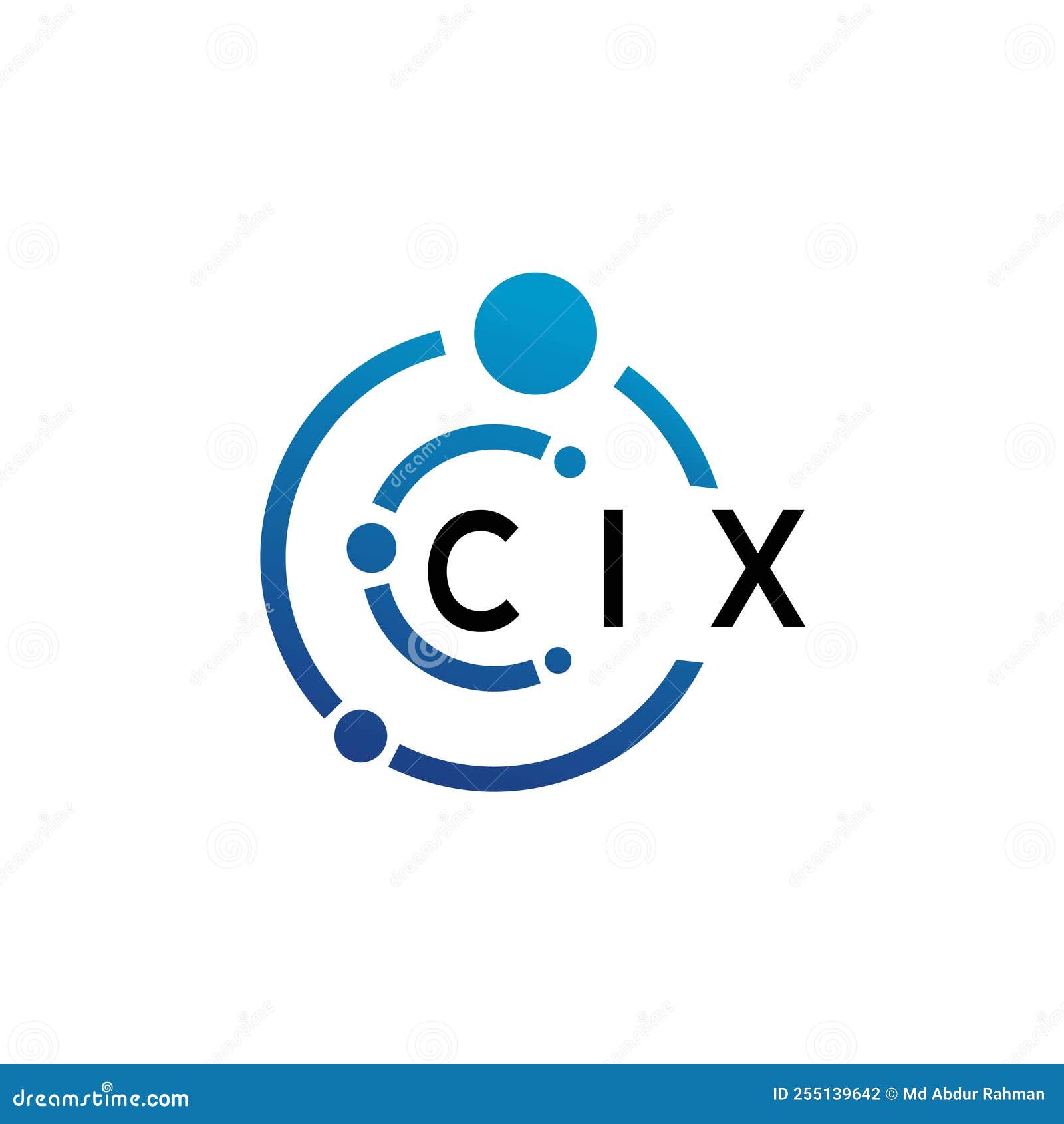 CIX Letter Logo Design on White Background. CIX Creative Initials ...