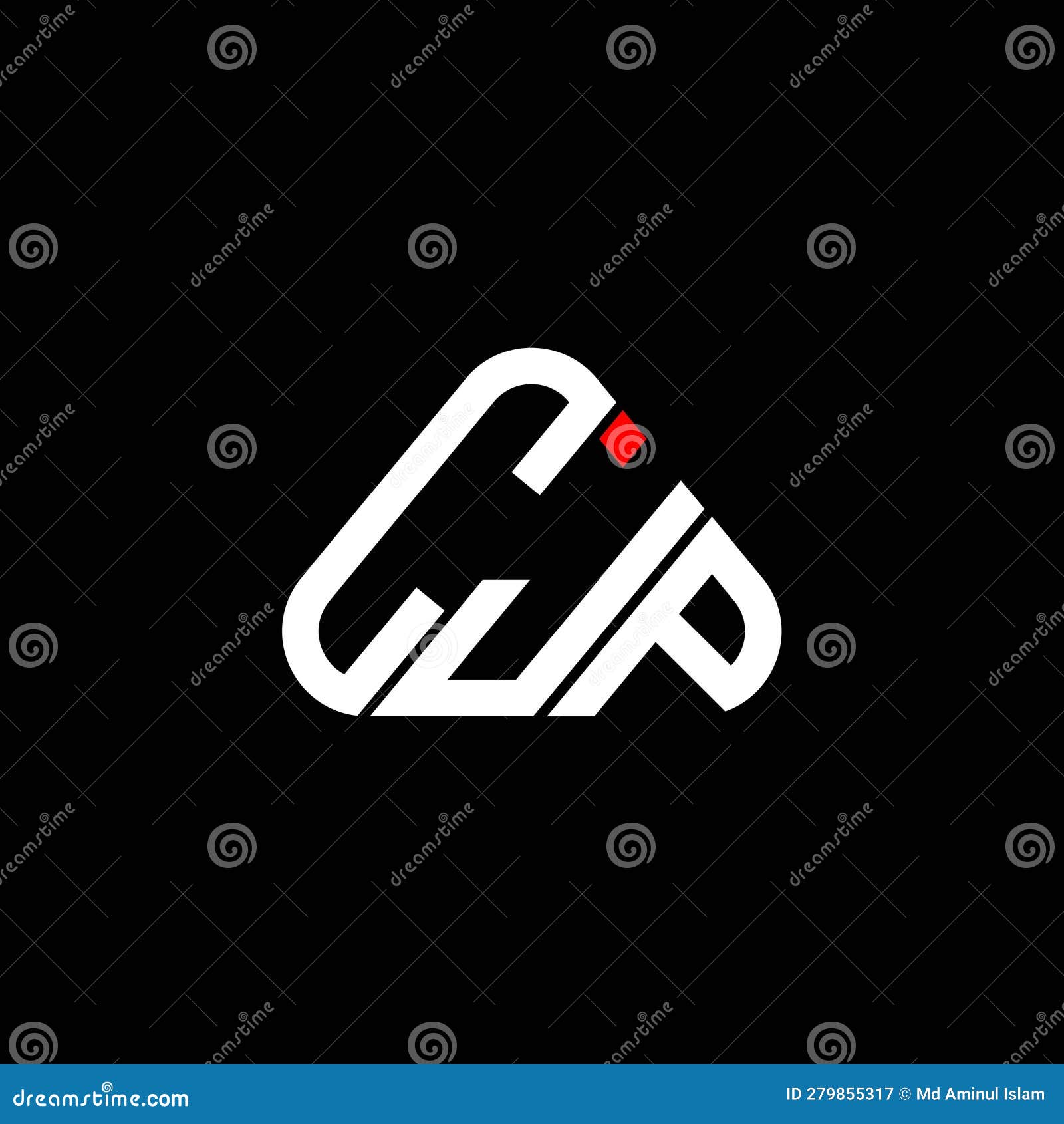CJP Letter Logo Creative Design with Vector Graphic, CJP Simple and ...