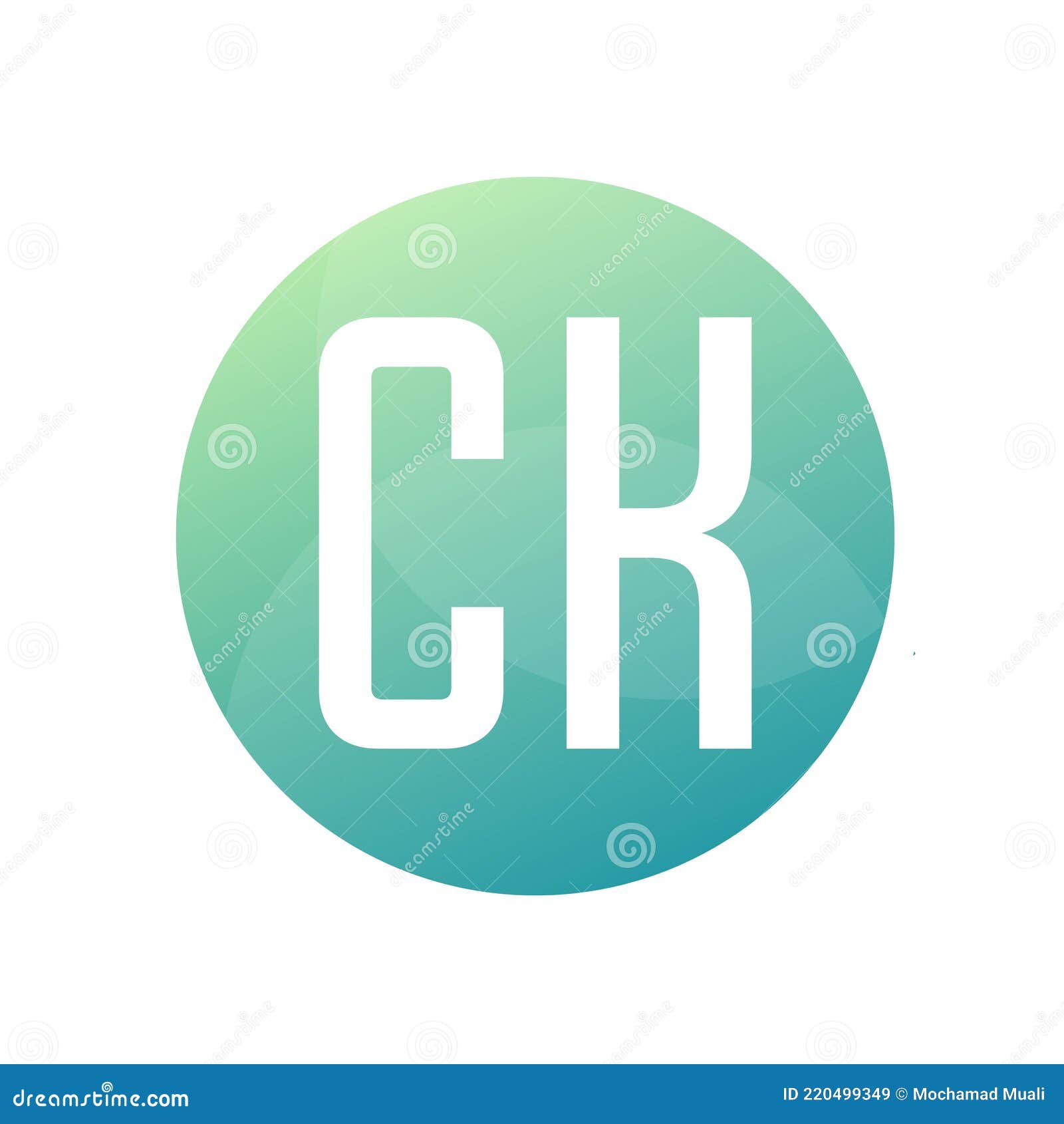 CK Letter Logo Design with Simple Style Stock Vector - Illustration of ...