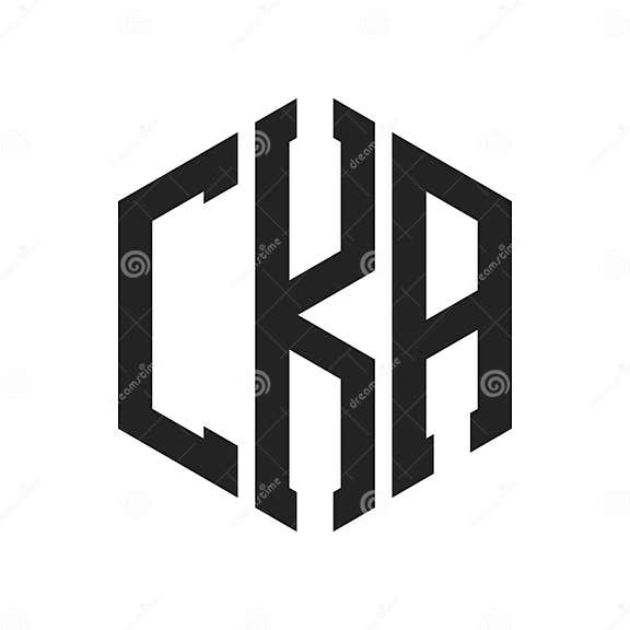 CKA Logo Design. Initial Letter CKA Monogram Logo Using Hexagon Shape ...