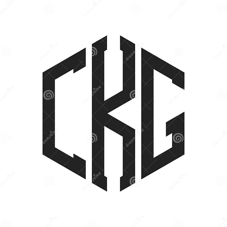 CKG Logo Design. Initial Letter CKG Monogram Logo Using Hexagon Shape ...