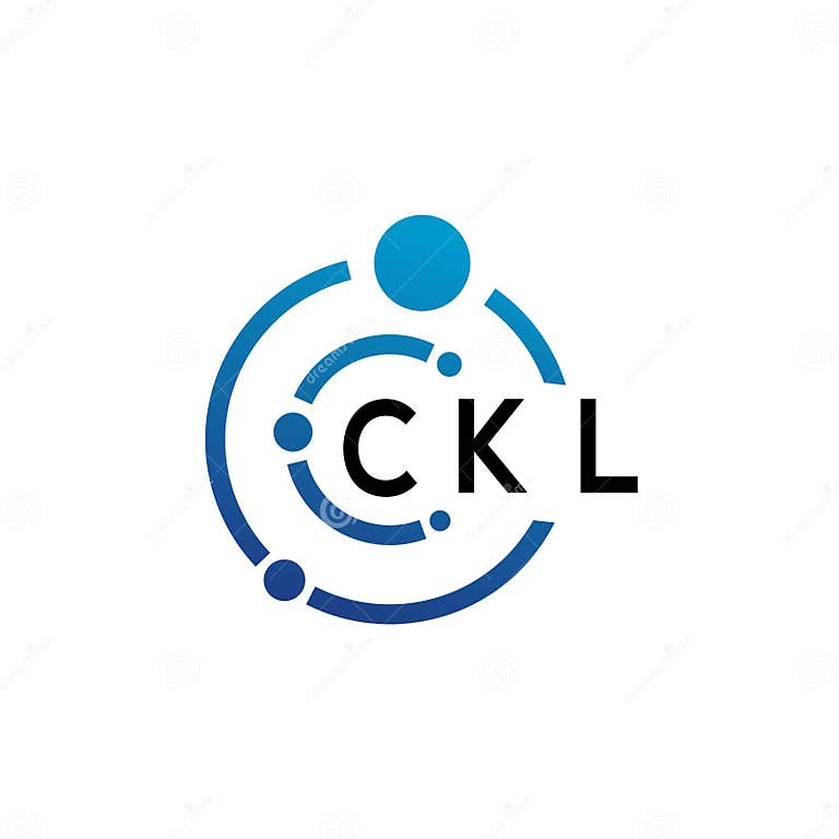 CKL Letter Logo Design on White Background. CKL Creative Initials ...