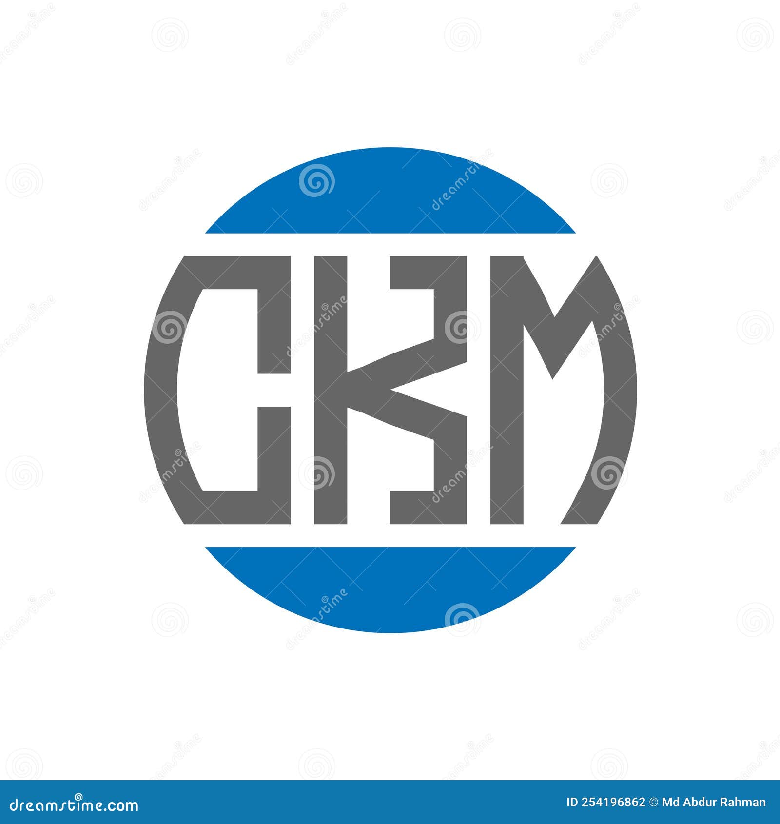 CKM Letter Logo Design on White Background. CKM Creative Initials ...
