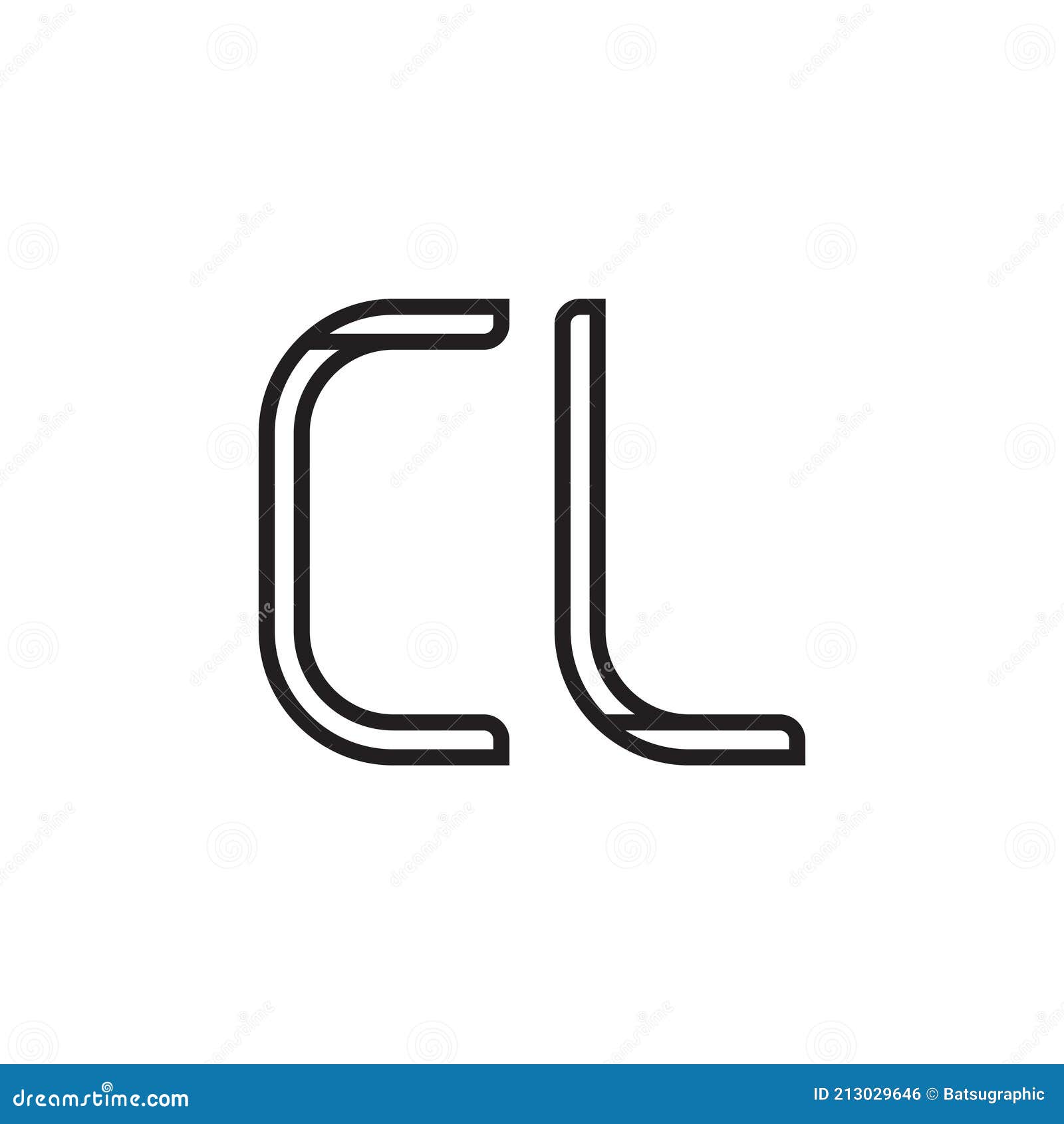 Cl Initial Letter Vector Logo Icon Stock Vector - Illustration of ...