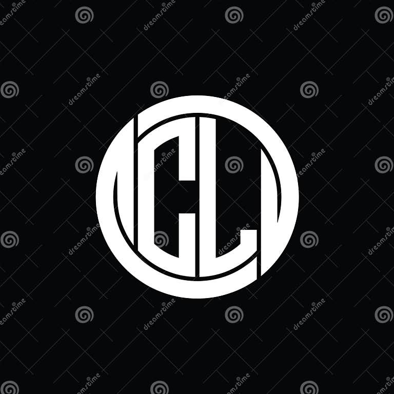 CL Logo Monogram Shield Inside Circle Shape Vector Images Design ...