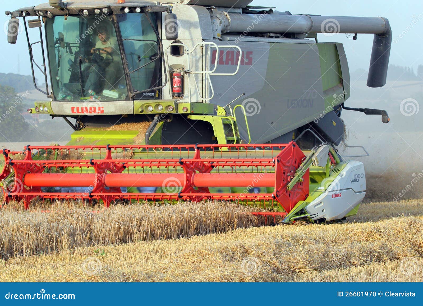 Claas Combine Harvester Closeup. Editorial Image - Image of fall ...