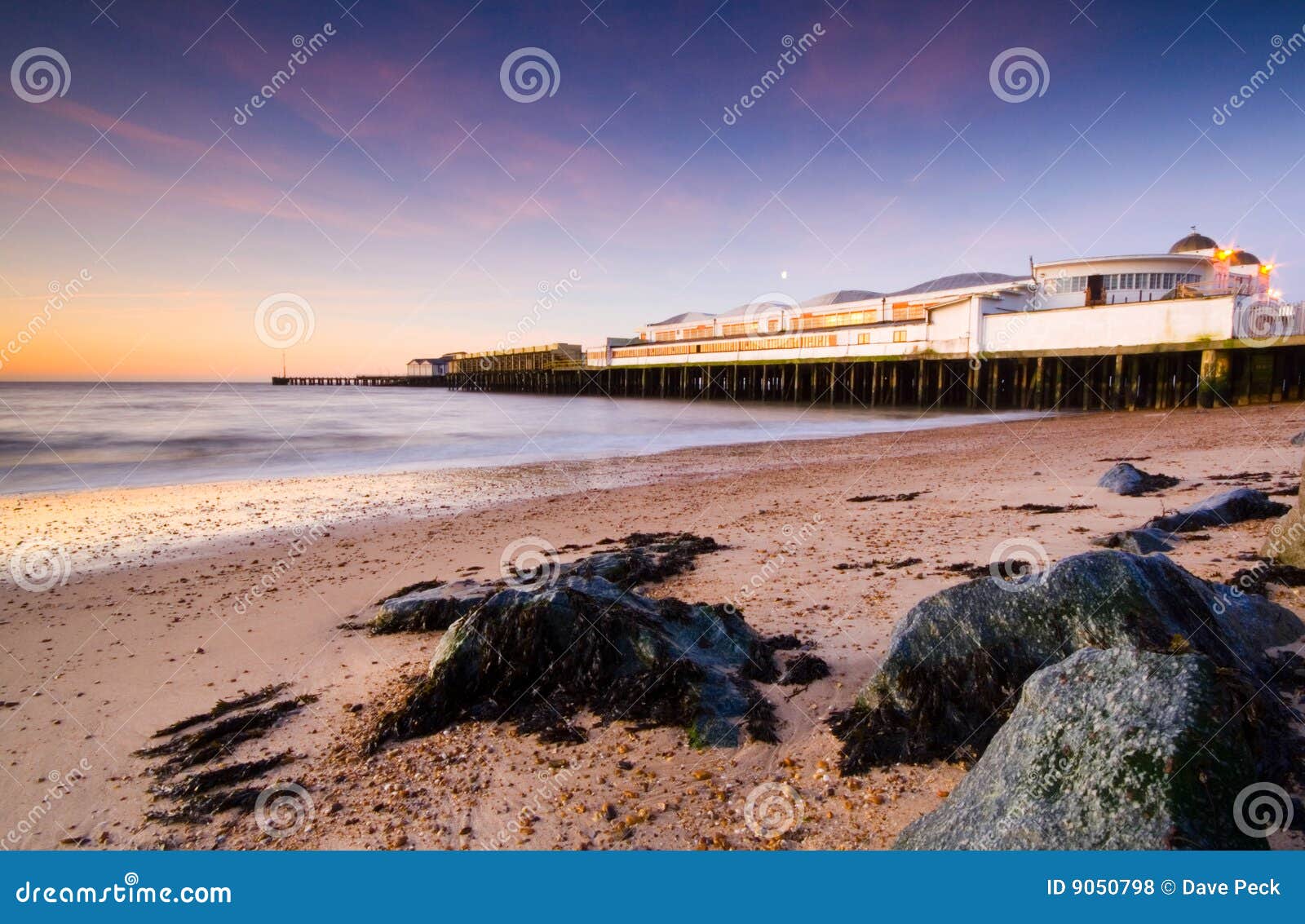 Clacton pier stock photo. Image of pier, beach, seaside - 9050798