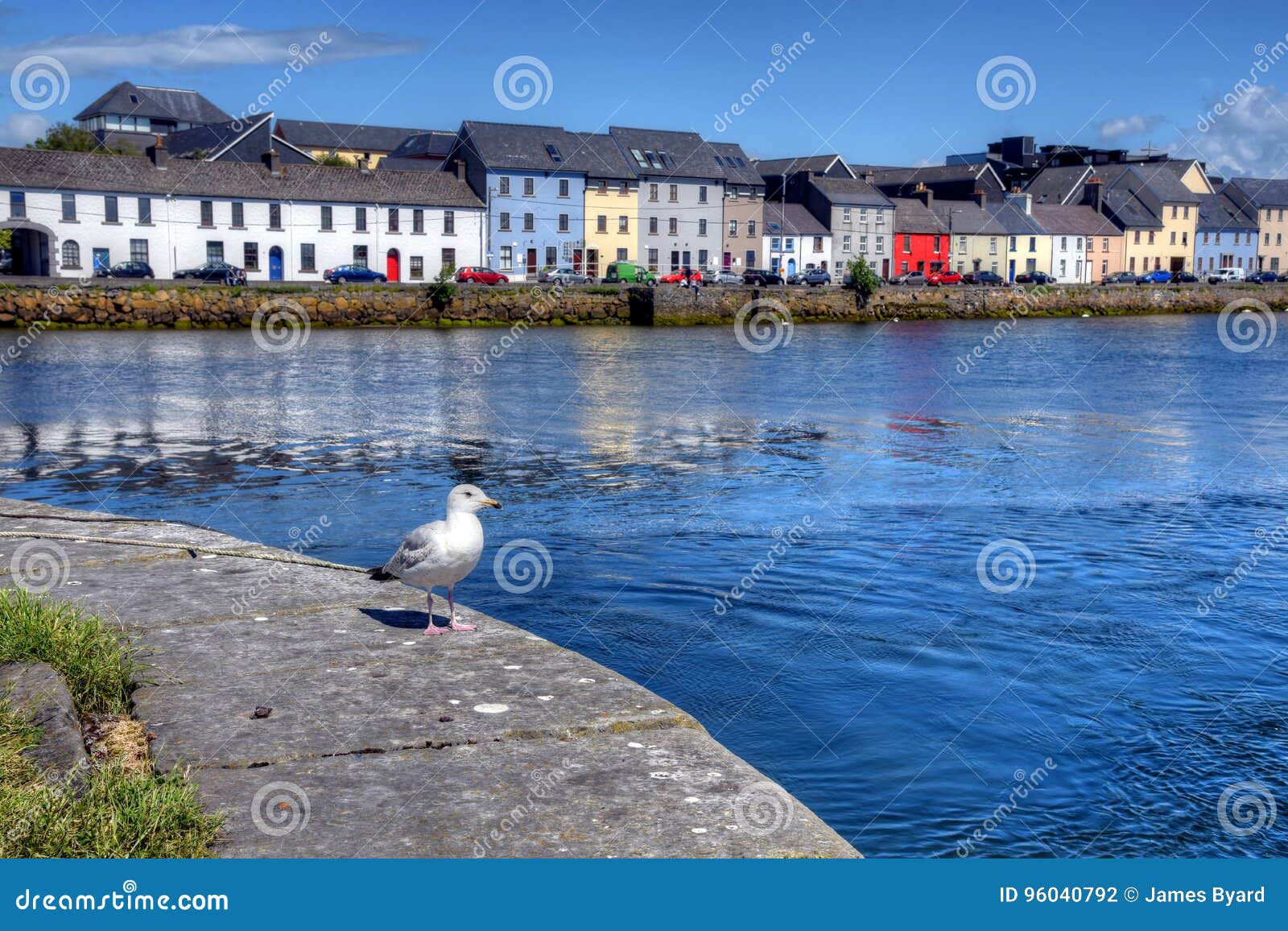 Claddagh Galway in Galway, Ireland Stock Photo - Image of ocean, city ...