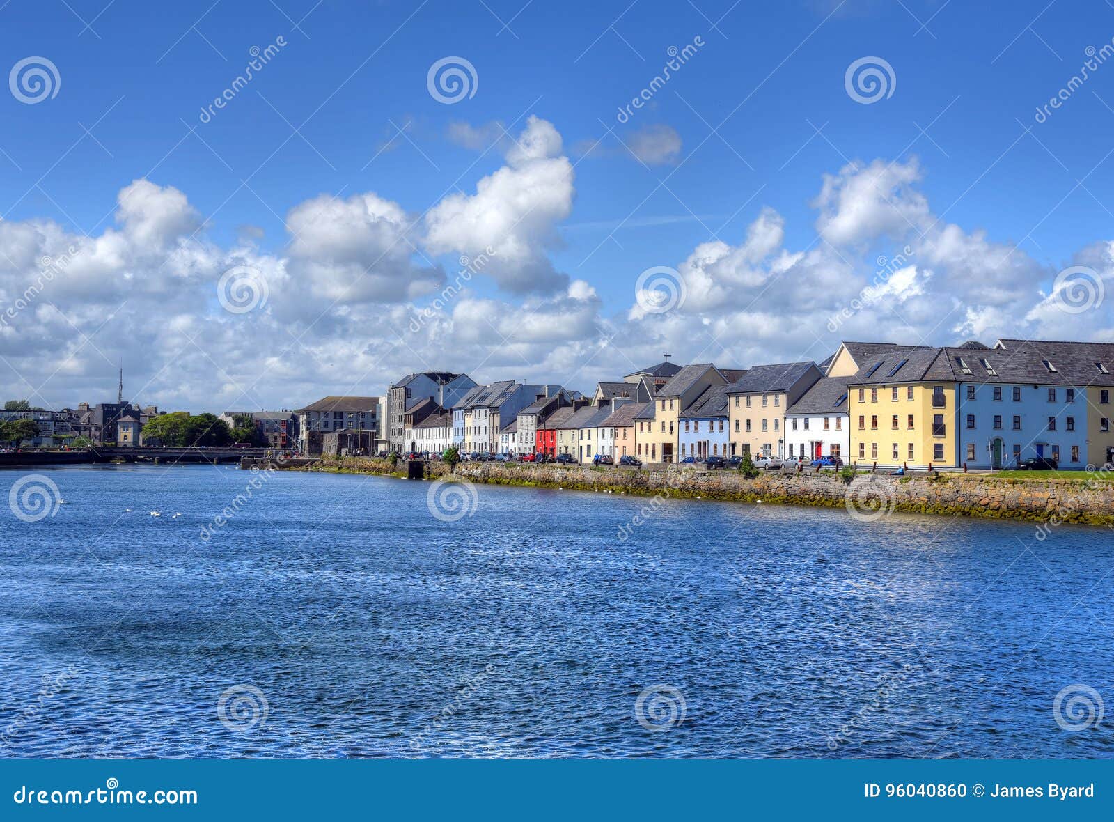 Claddagh Galway in Galway, Ireland Stock Photo - Image of town, summer ...