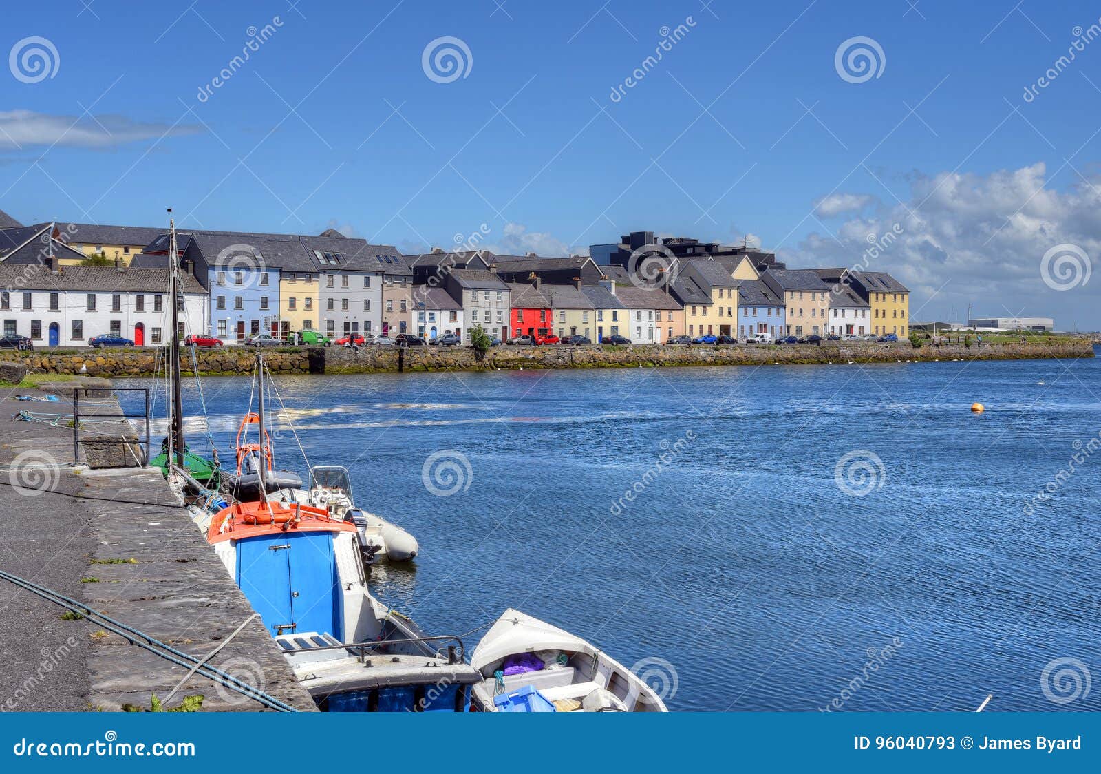 Claddagh Galway in Galway, Irlanda Immagine Stock - Immagine di uccello ...