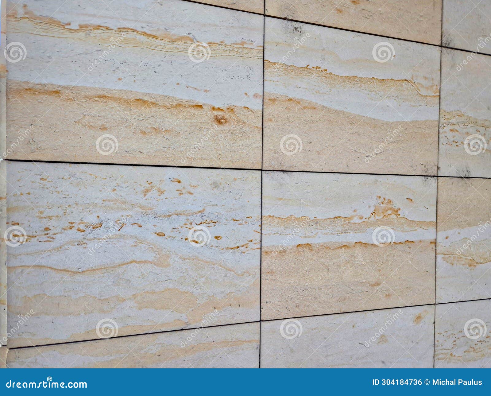 Cladding of Cut Sandstone Slabs with Iron Mapping. Public Buildings ...