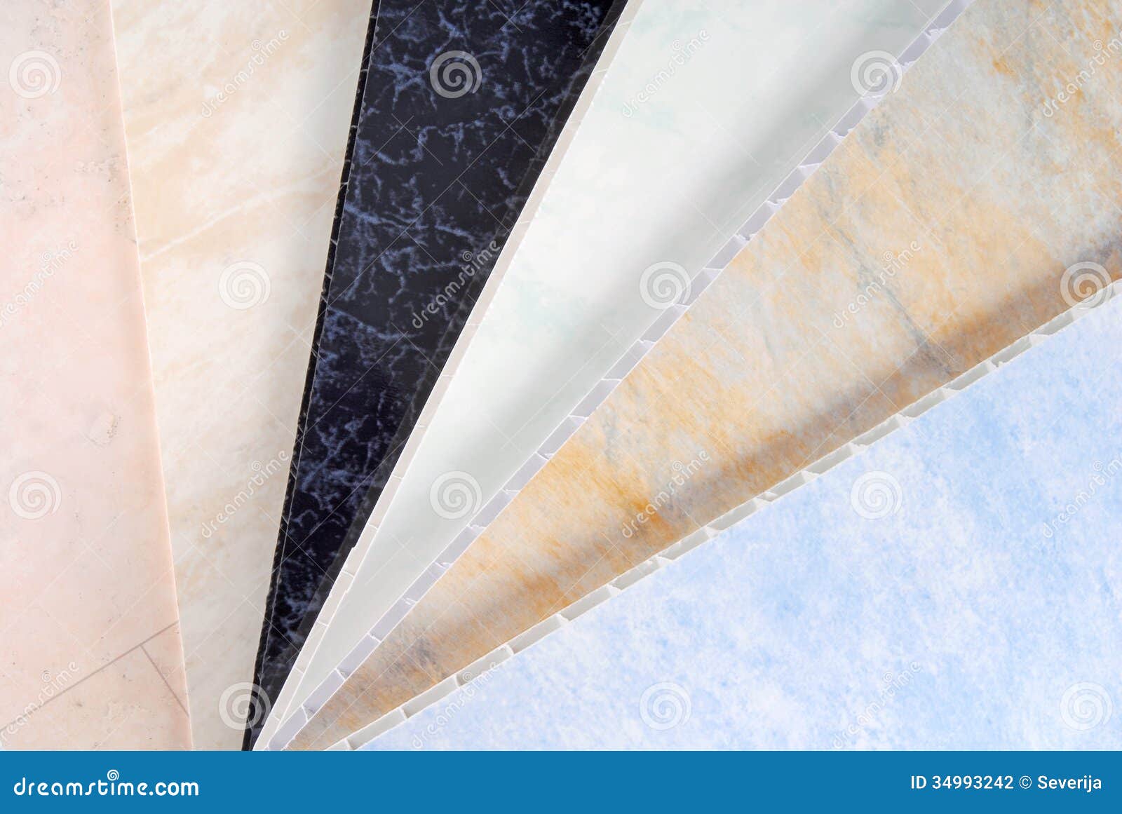 Cladding panel samples stock photo. Image of decorative - 34993242