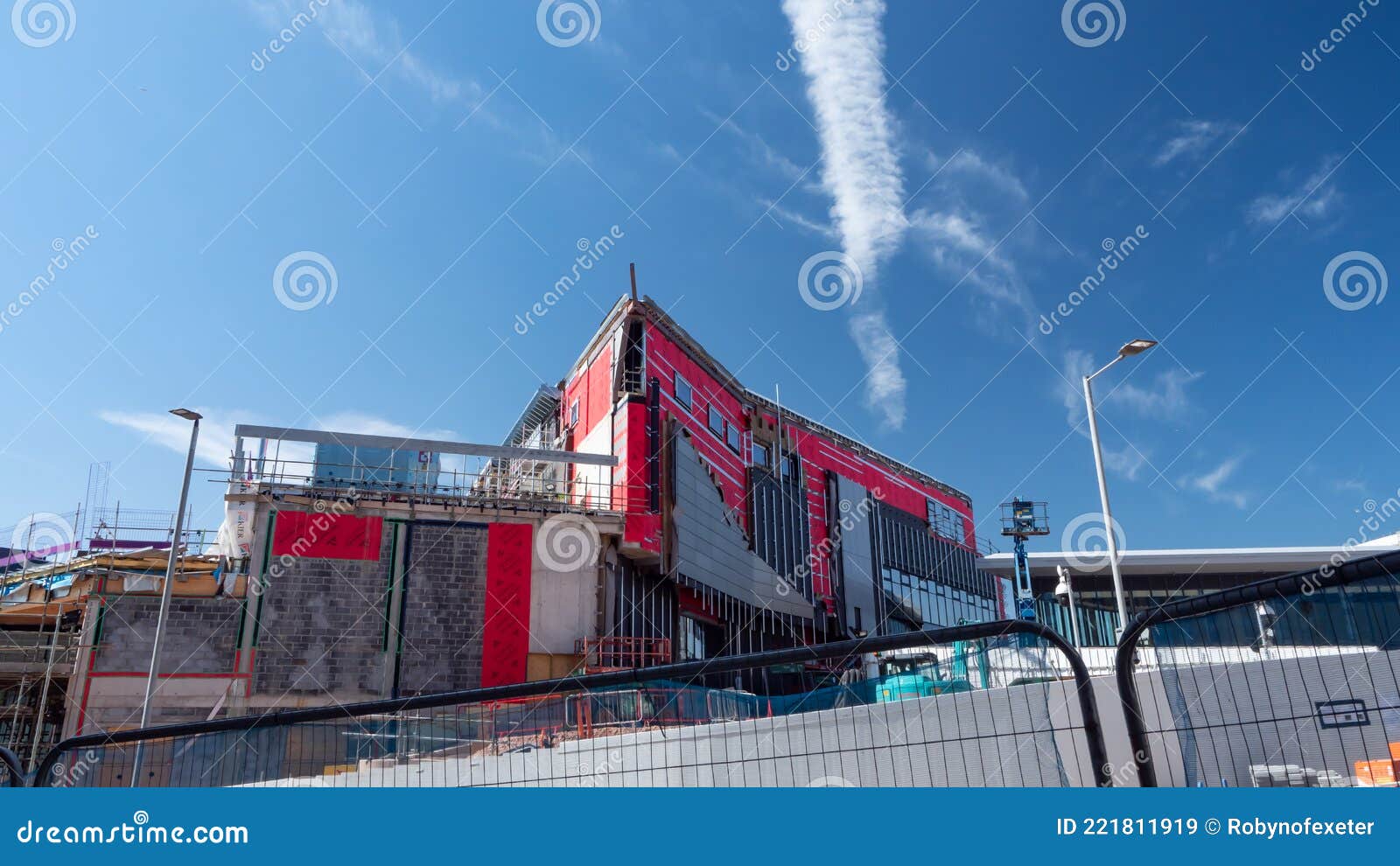 Cladding in the Process of Being Applied To the Redevelopment of the ...