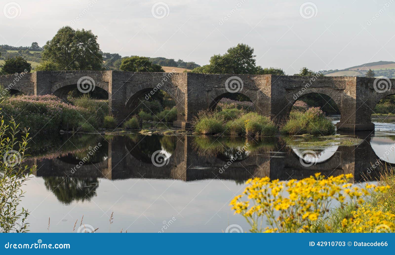 Clady Bridge in Northern Ireland Stock Image - Image of architecture ...