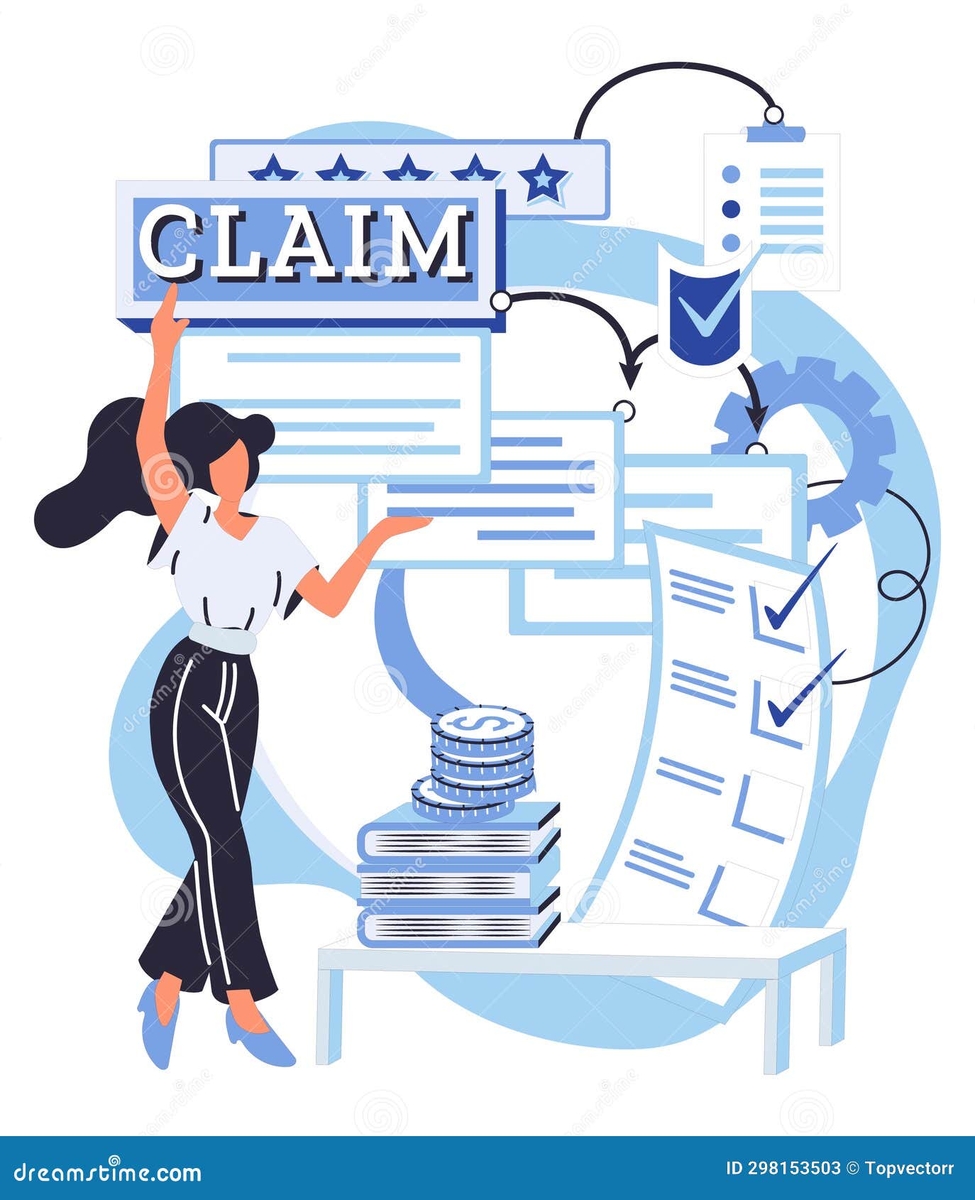 Claim Application. Filling Out Claim Application is First Step in ...
