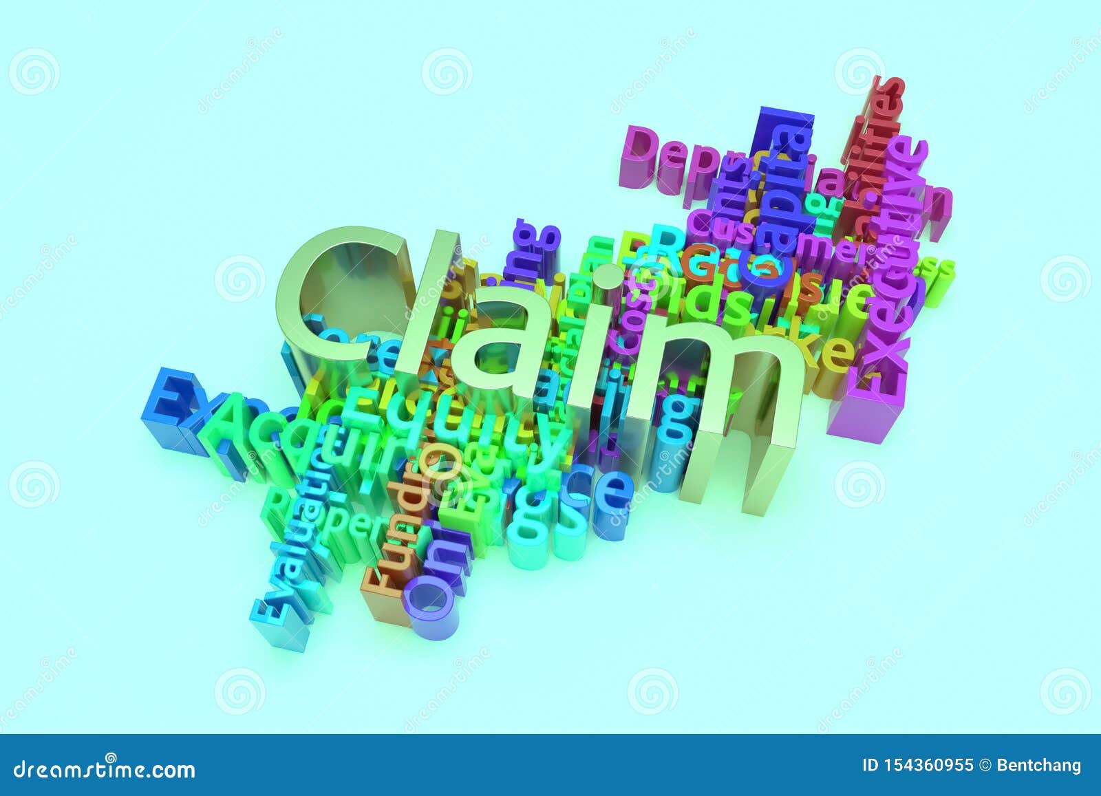 Claim, Finance Keyword Words Cloud. for Web Page, Graphic Design ...