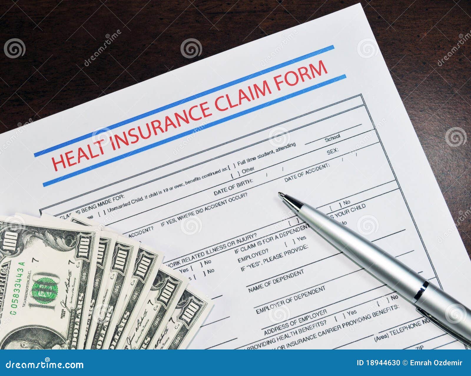 Claim form stock photo. Image of claim, legal, contract - 18944630