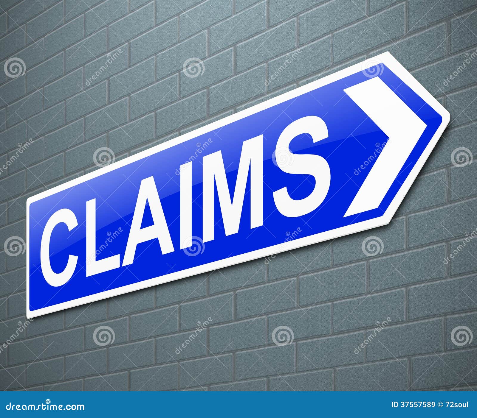 Claims concept. stock illustration. Illustration of compensation - 37557589