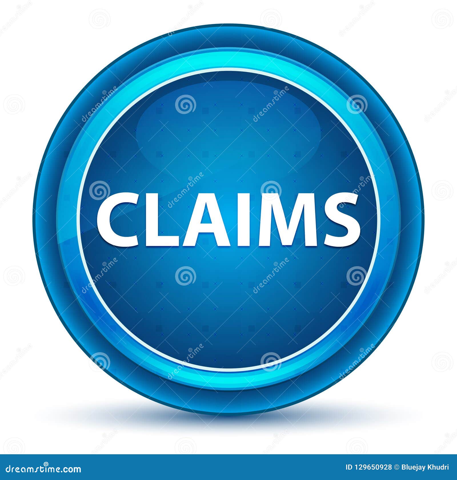Claims, Blue Ring Binder Vector Illustration | CartoonDealer.com #265879260