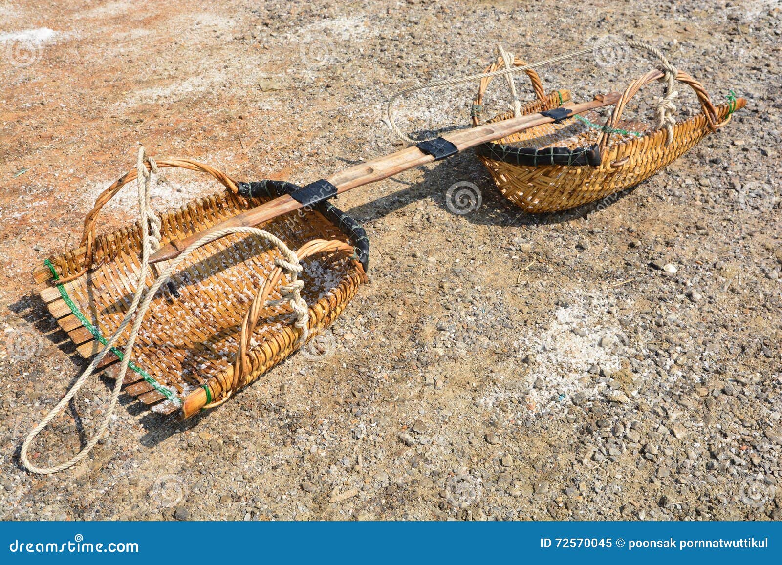 Clam-shell shaped basket stock image. Image of bamboo - 72570045