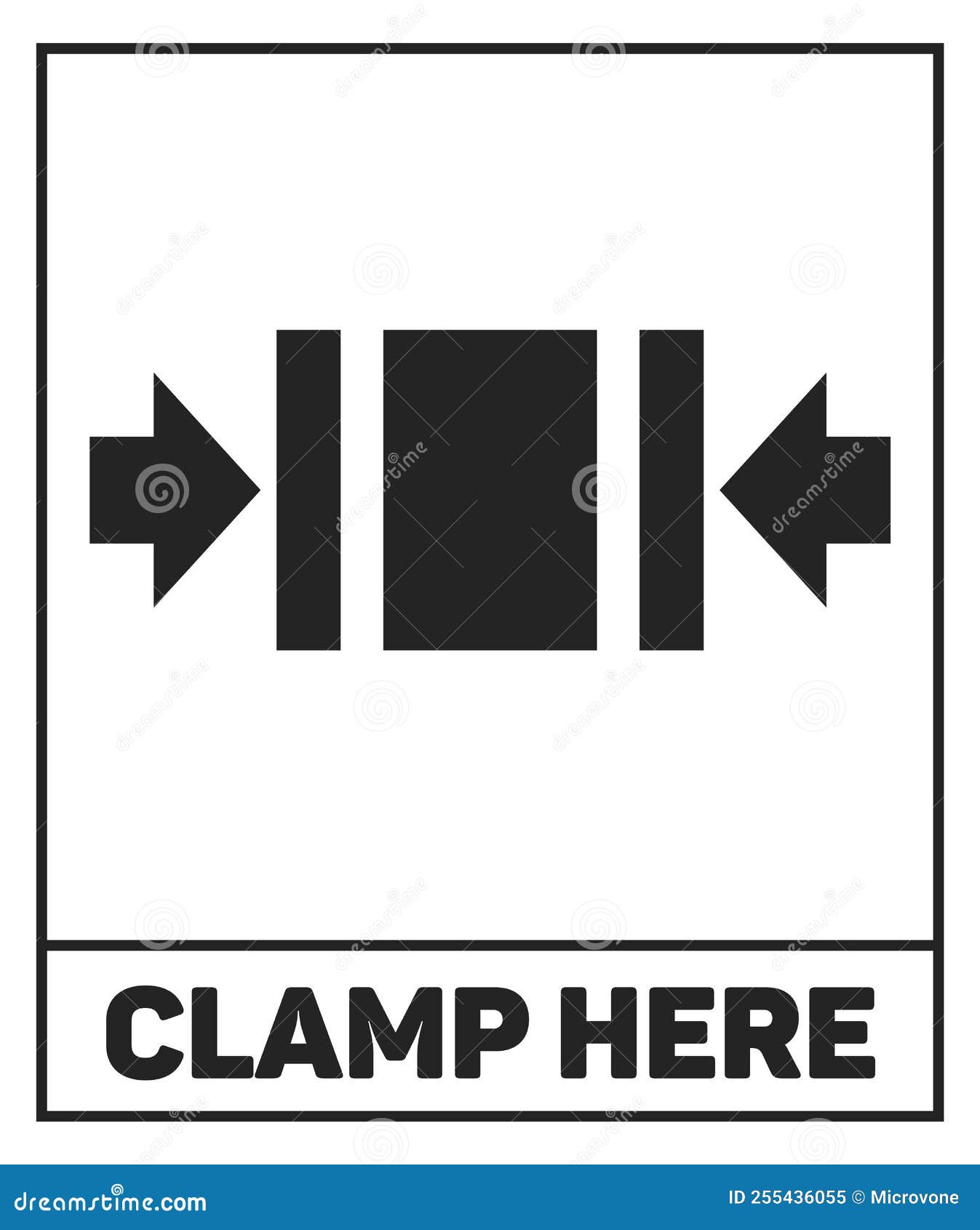 Black Warning And Danger Signs Vector Illustration | CartoonDealer.com ...