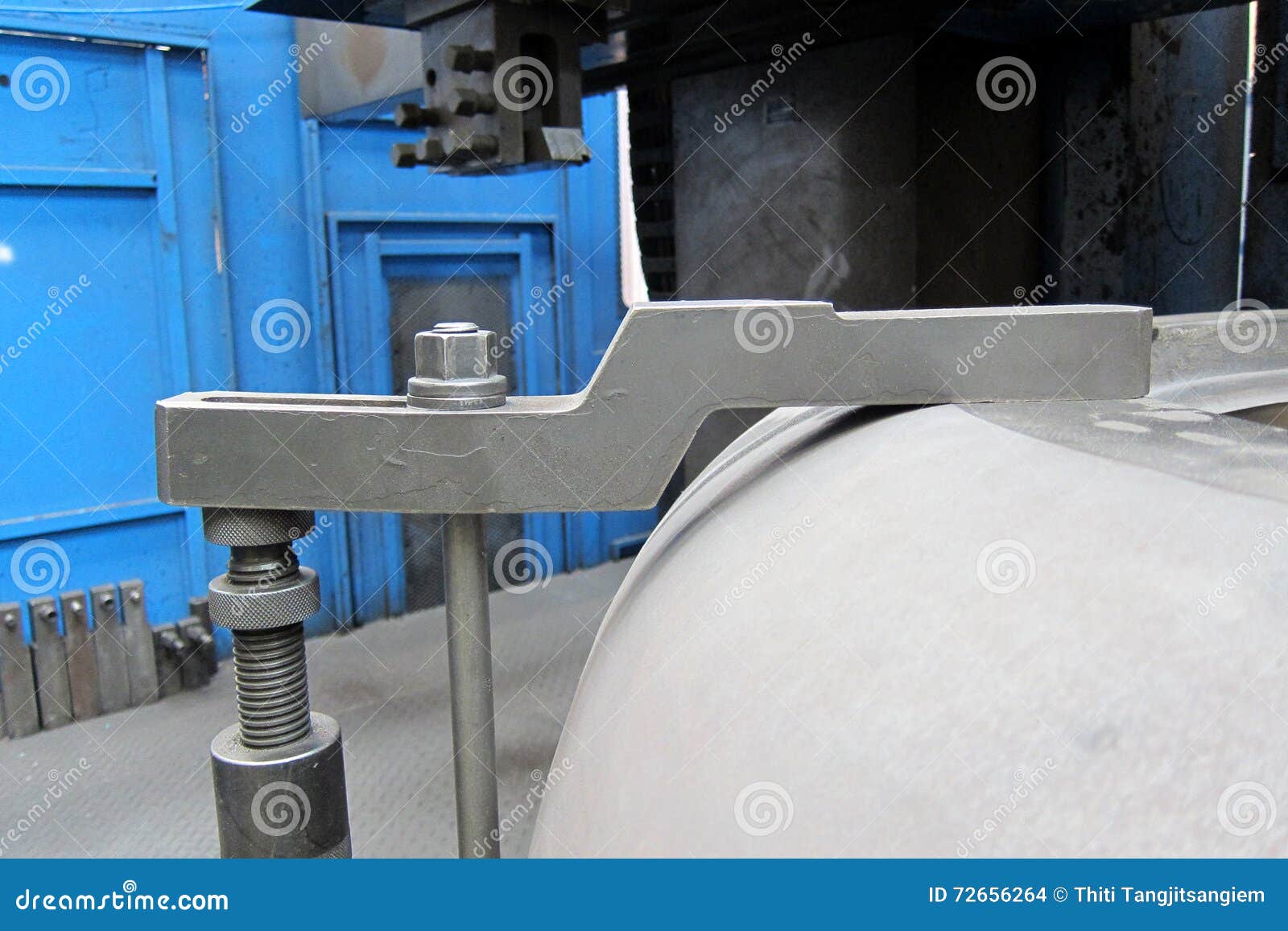 Clamp holder stock photo. Image of industrial, control - 72656264