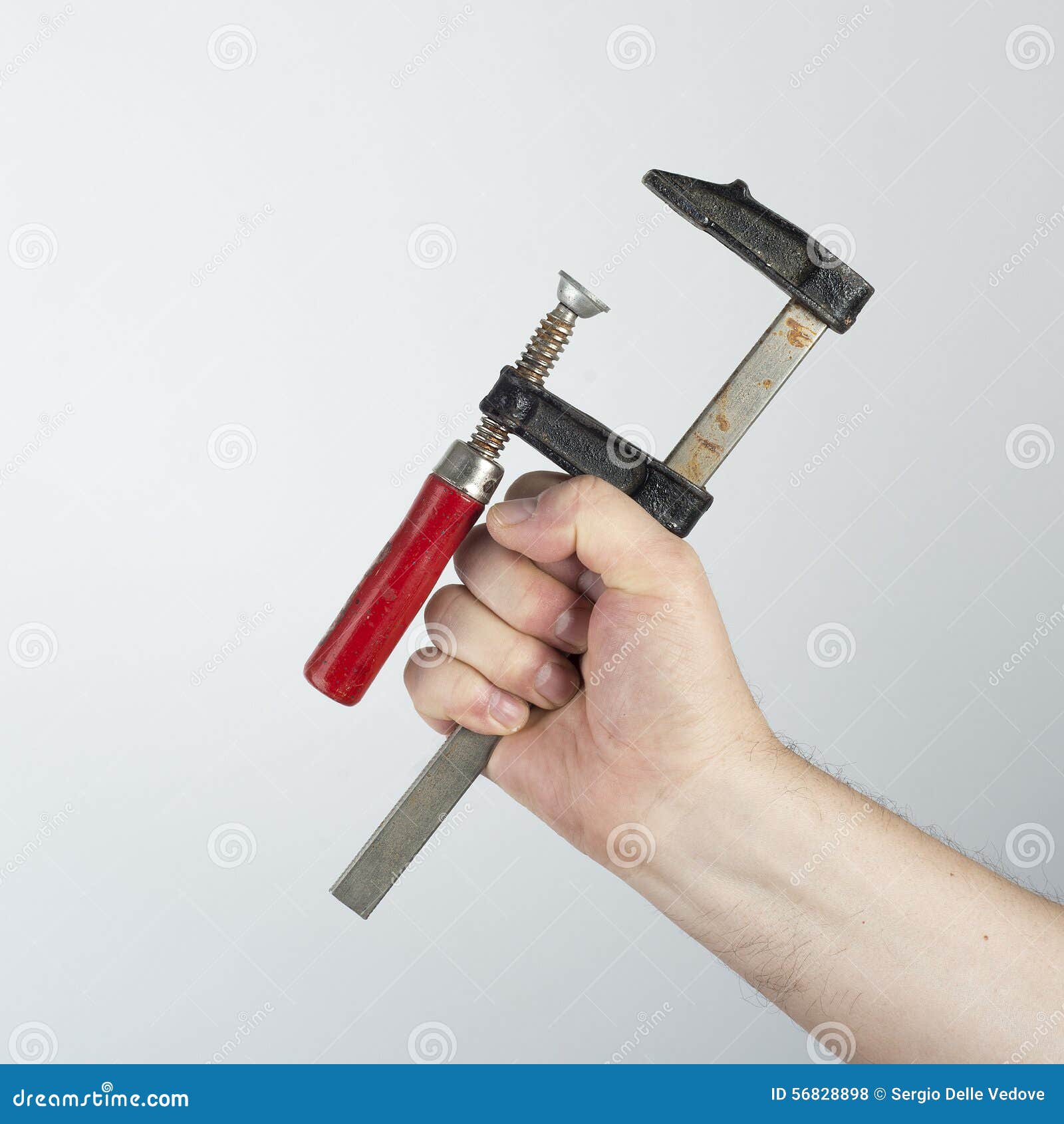 Clamp stock photo. Image of join, press, fasten, tool - 56828898