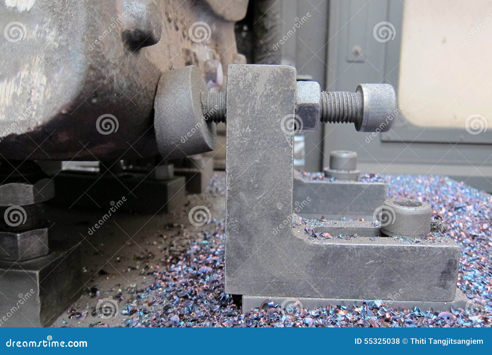 Clamp stopper stock photo. Image of industry, handle - 55325038