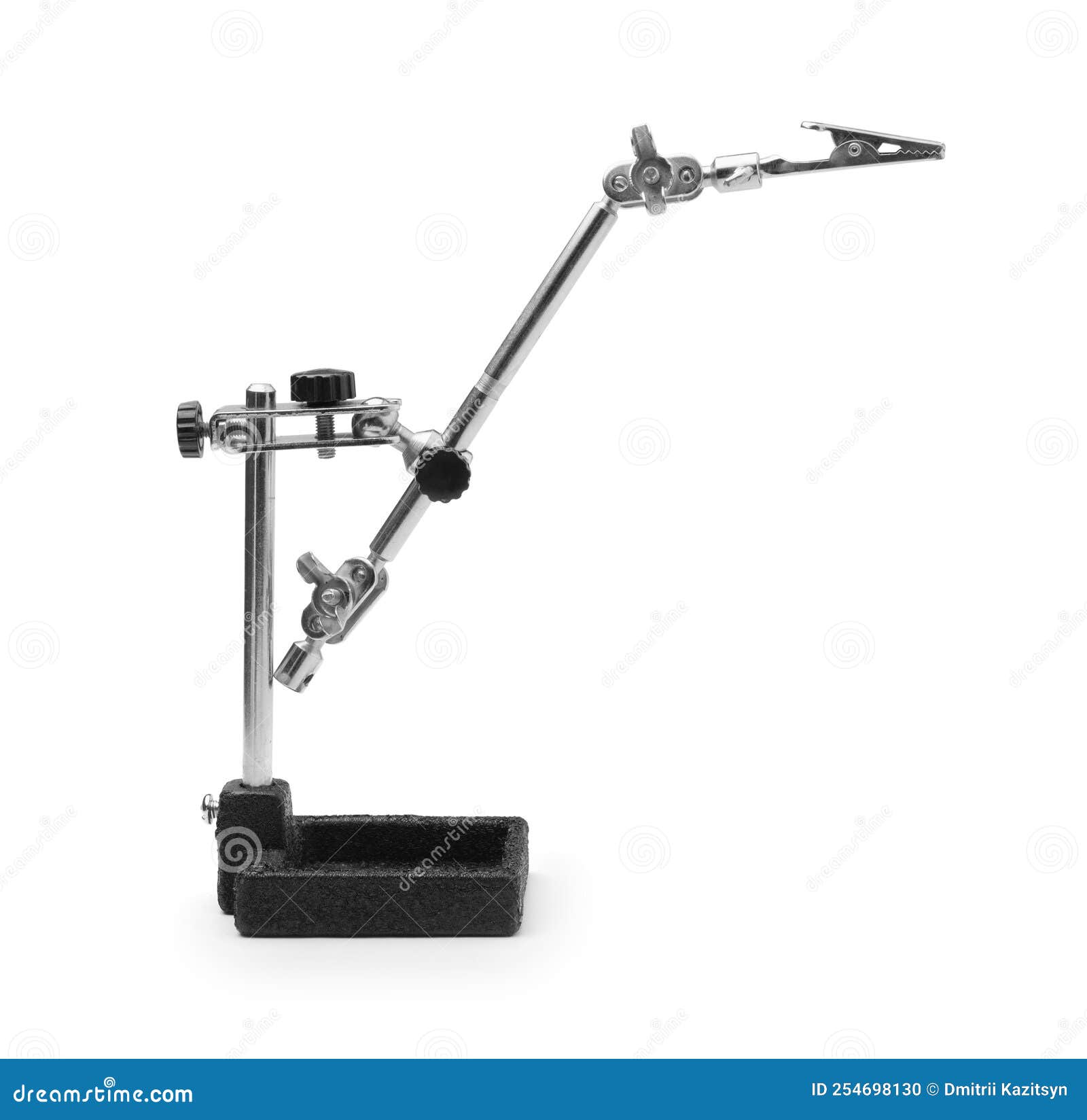 Clamps for Holding for Soldering Isolated Stock Photo - Image of holder ...