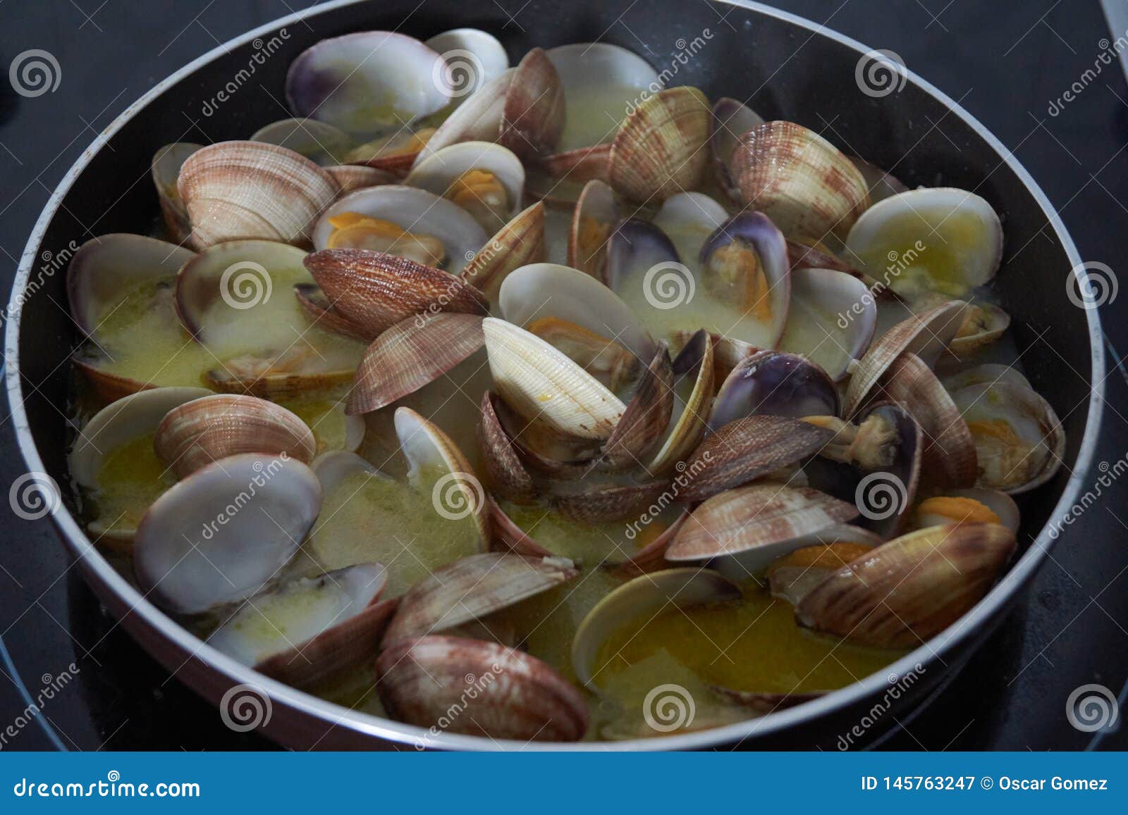 Very nice clams stock image. Image of cooked, crustacean - 145763247