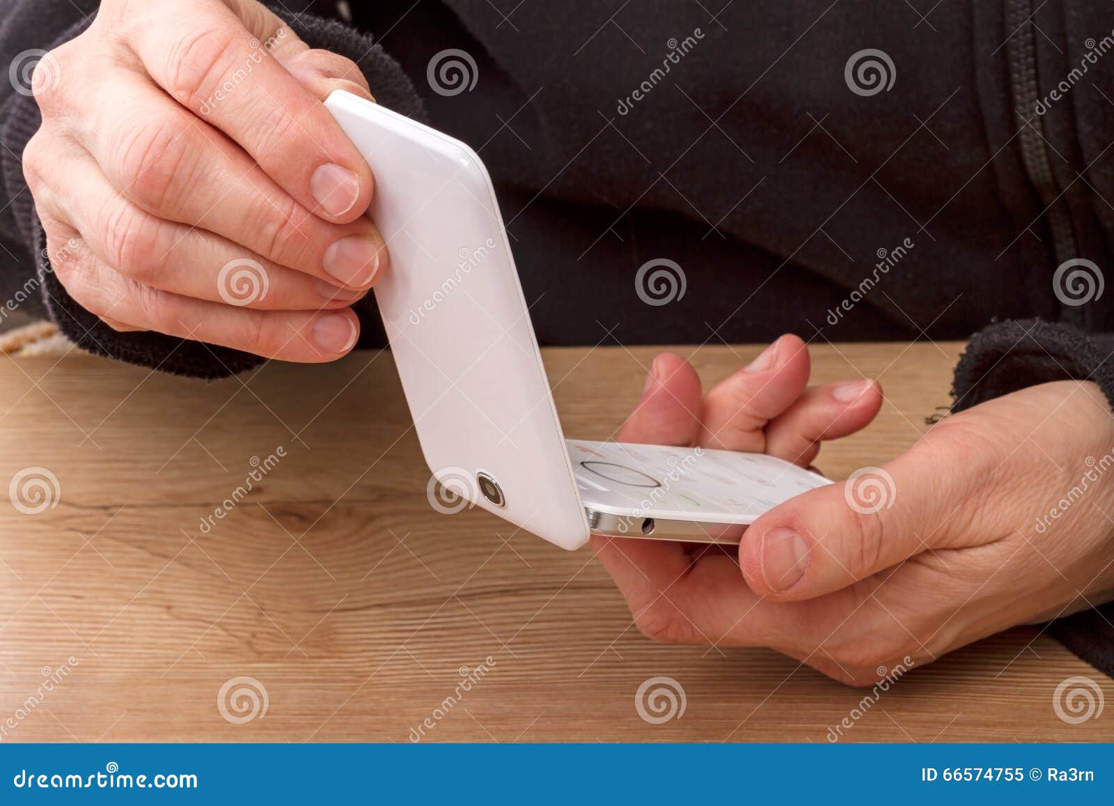 Clamshell mobile phones stock image. Image of design - 66574755