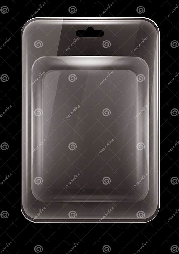 Clamshell package stock vector. Illustration of cover - 18548598