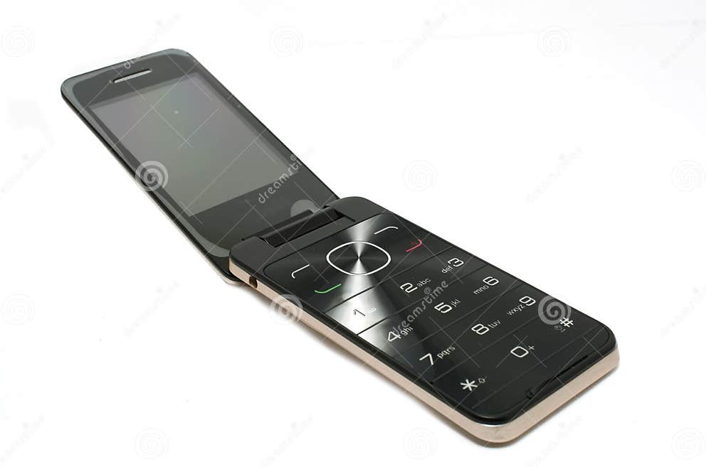Clamshell phone stock photo. Image of expensive, conversation - 73535578