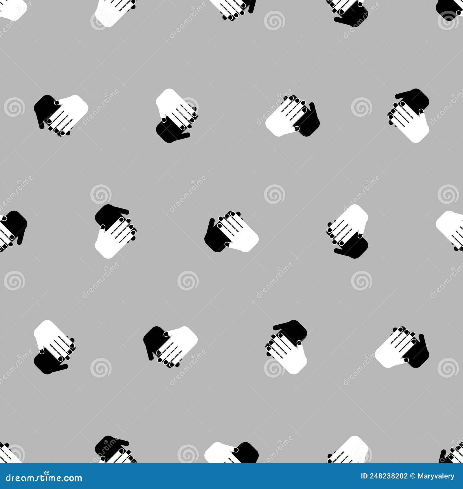 Hands Pattern Royalty-Free Stock Photo | CartoonDealer.com #53550123