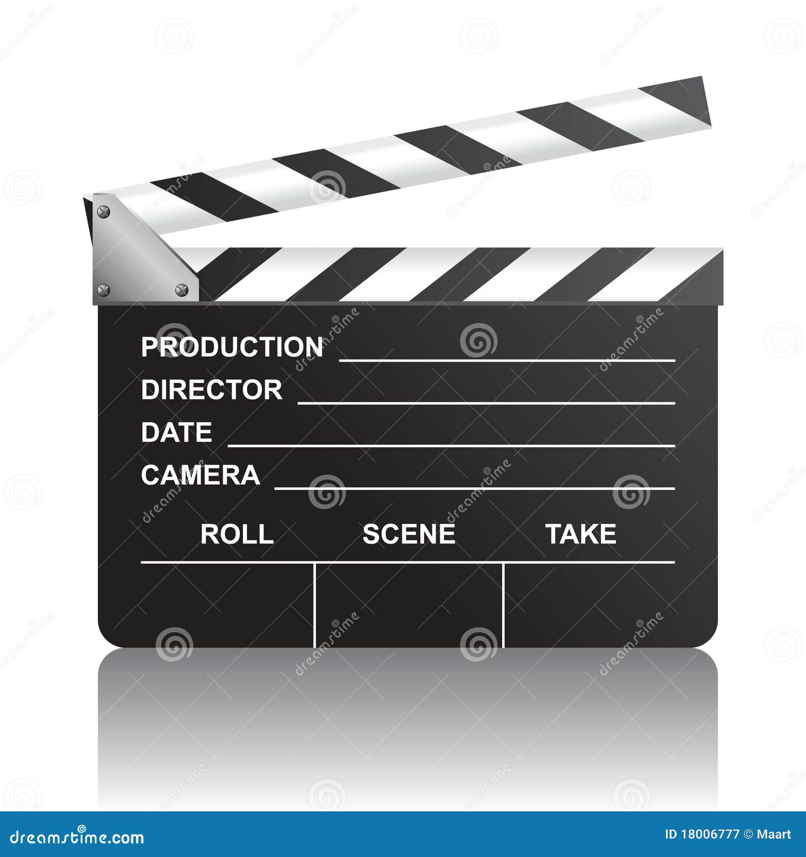 Clapboard Stock Photography | CartoonDealer.com #658010