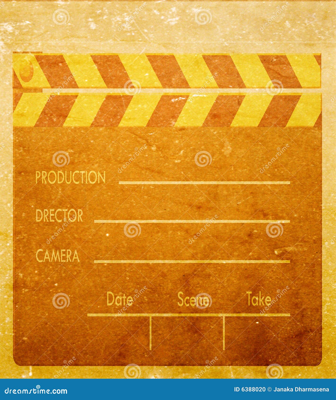 Clapboard Picture. Image: 6388020