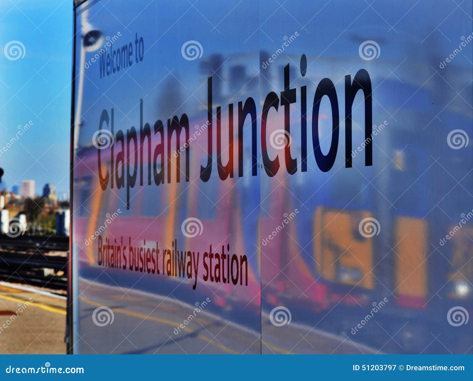Clapham Junction stock image. Image of clapham, britain - 51203797