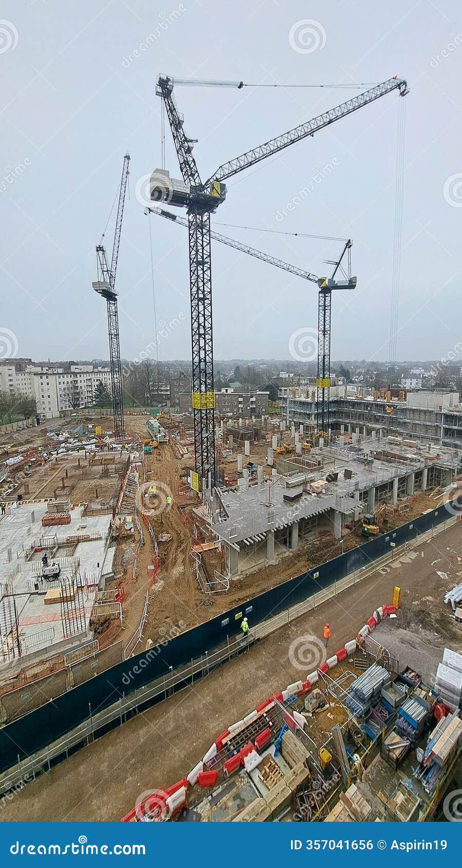 Clapham Junction Construction Site Seen from Above Editorial Photo ...